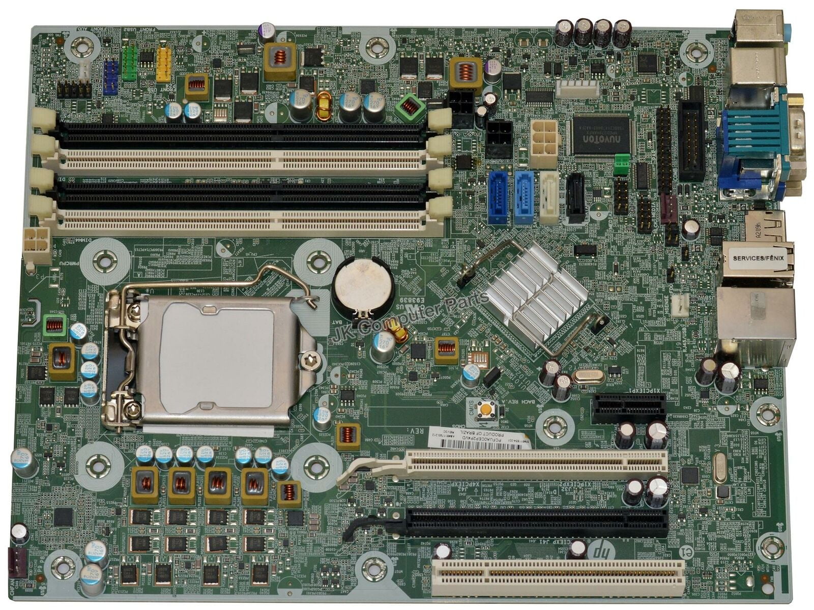 HP Pro 6200 Compaq 8200 SFF Intel Desktop Motherboard s115X 611834-001 ...