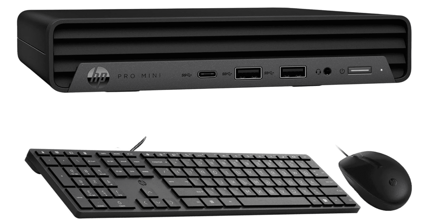 HP Pro Mini 400 G9, Intel i5-12500T, 16GB RAM, 1TB SSD, WiFi 6, BT 5.2 ...