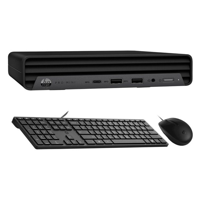 HP Pro Mini 400 G9 Business Mini Desktop Computer, Intel Hexa-Core i5 ...