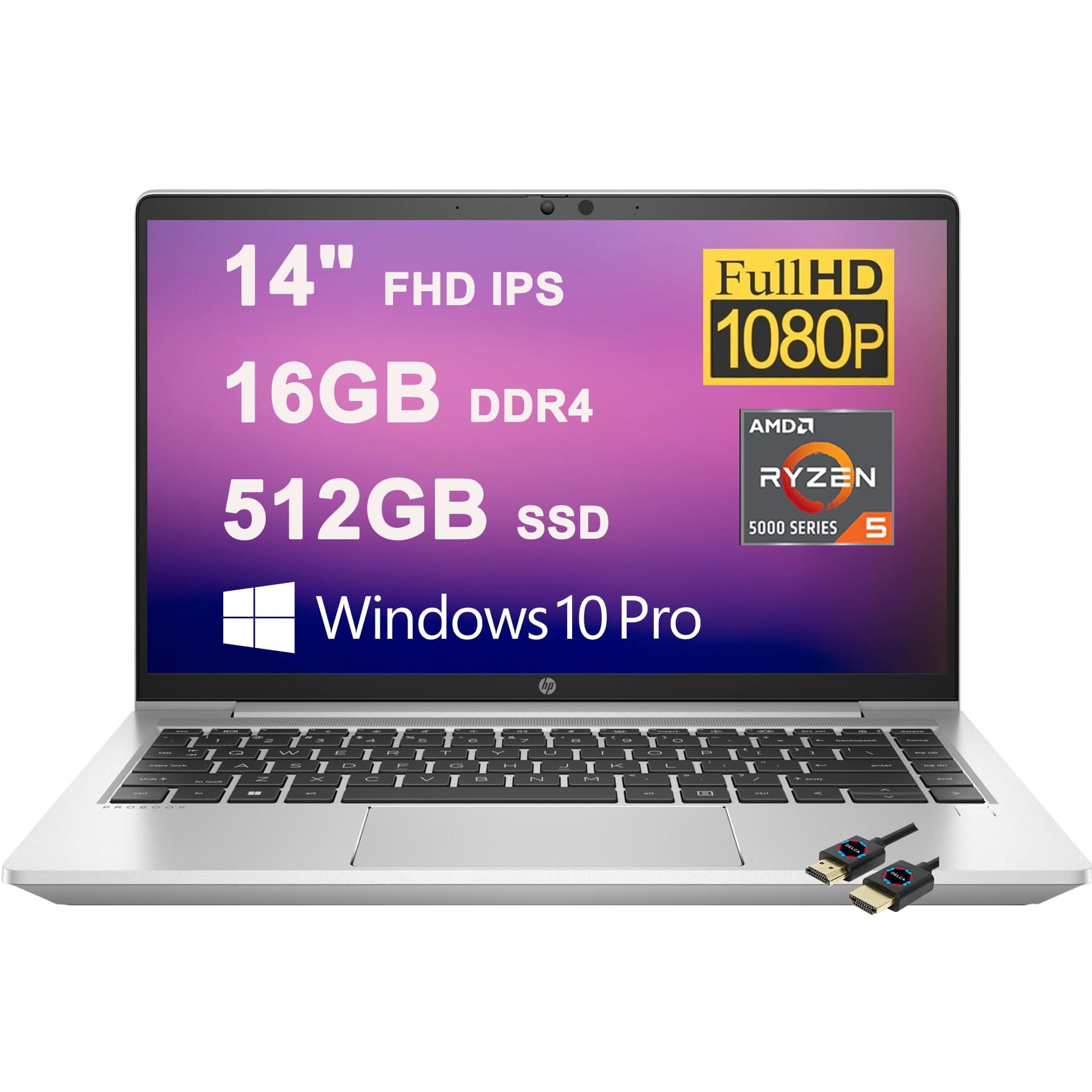 HP ProBook 445 G8 Wolf Pro Security Edition 14 Laptop | 14" FHD IPS ...