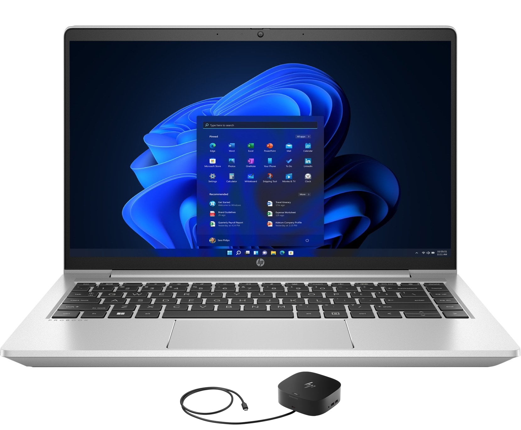 HP ProBook 445 G9 Home/Business Laptop (AMD Ryzen 5 5625U 6-Core, 14 ...