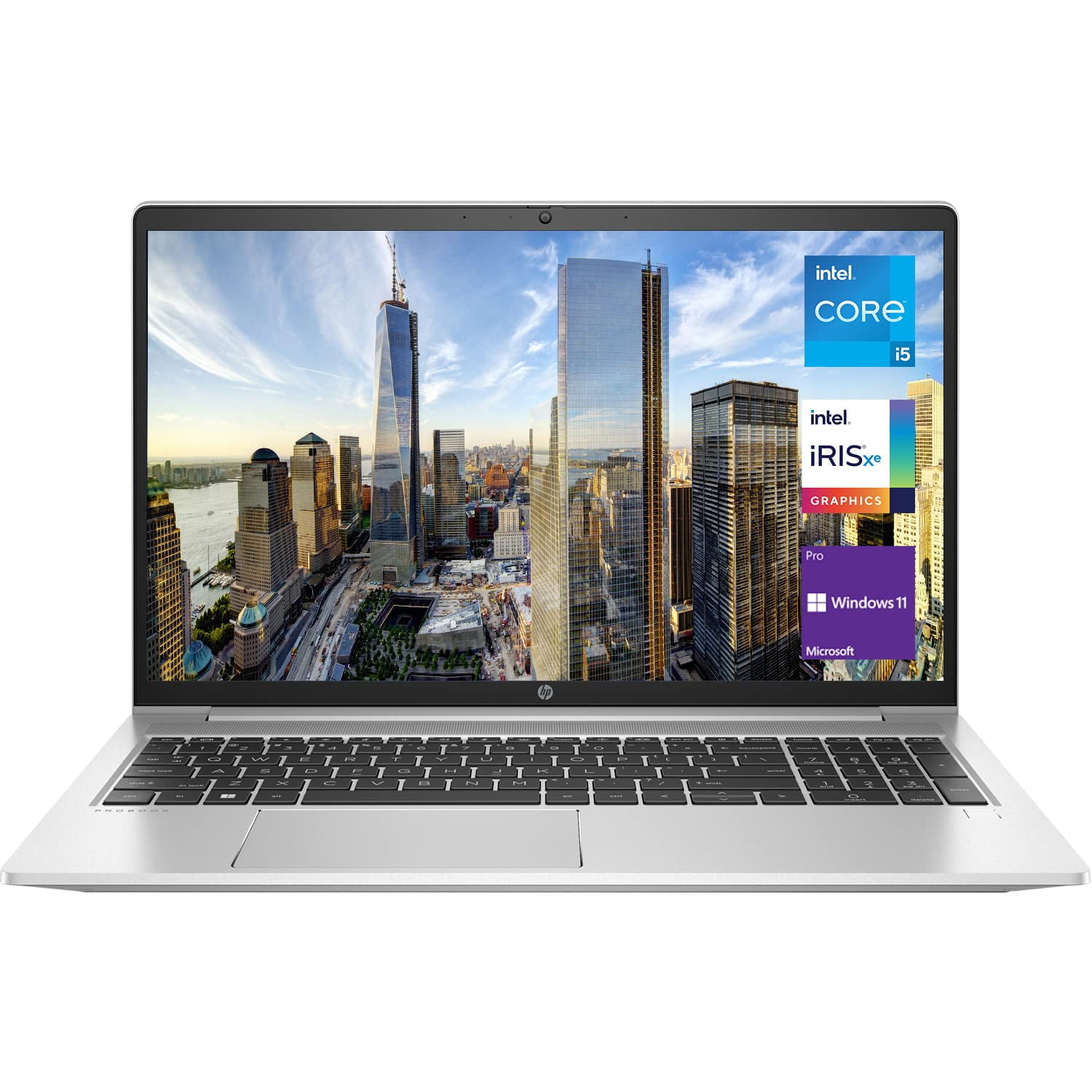 HP ProBook 450 G8 Business Laptop, 15.6" FHD IPS Display, Intel Core i5 ...