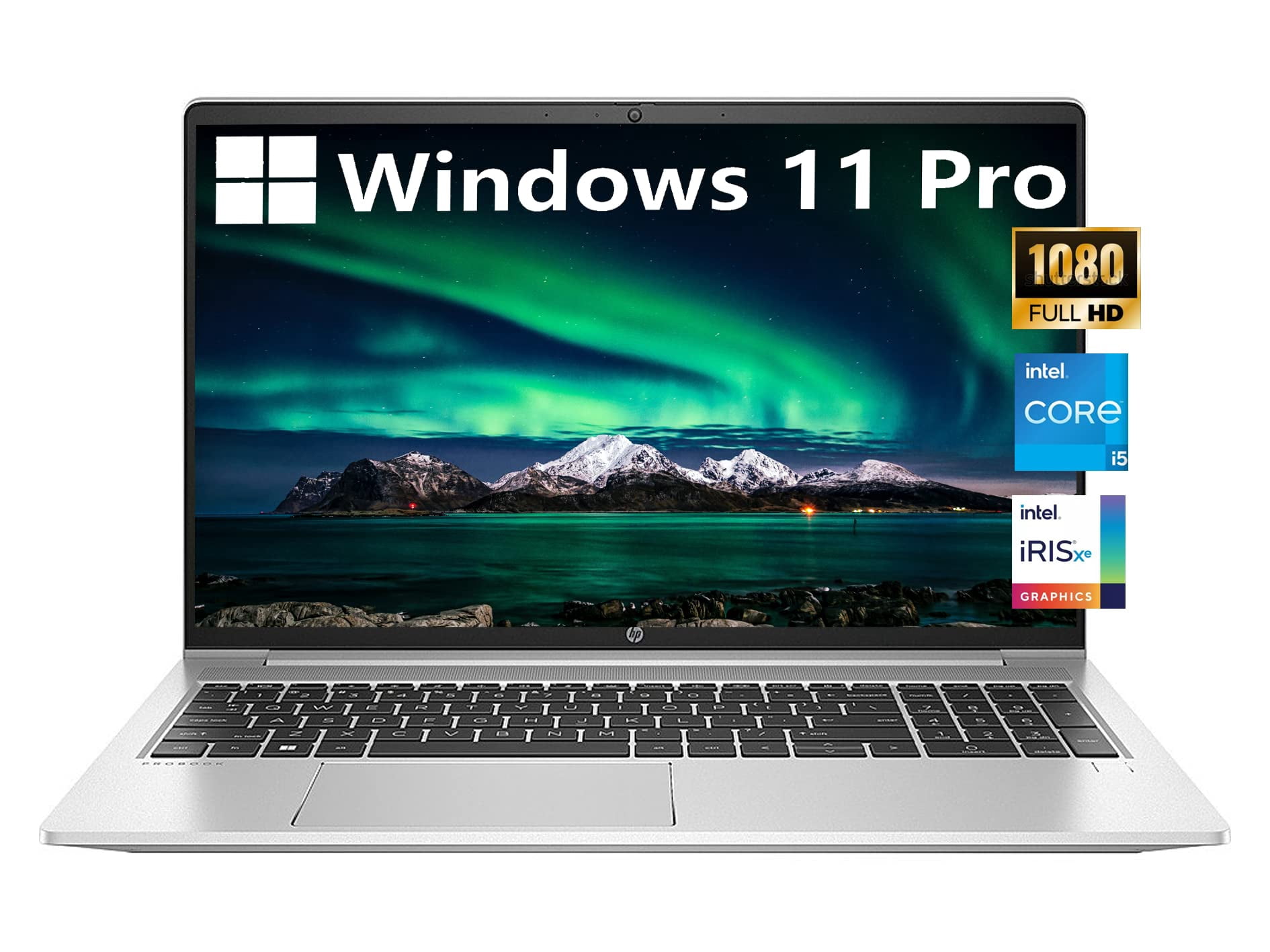 HP ProBook 450 G9 Business Laptop, 15.6" FHD Display, 12th Gen Intel 10 ...