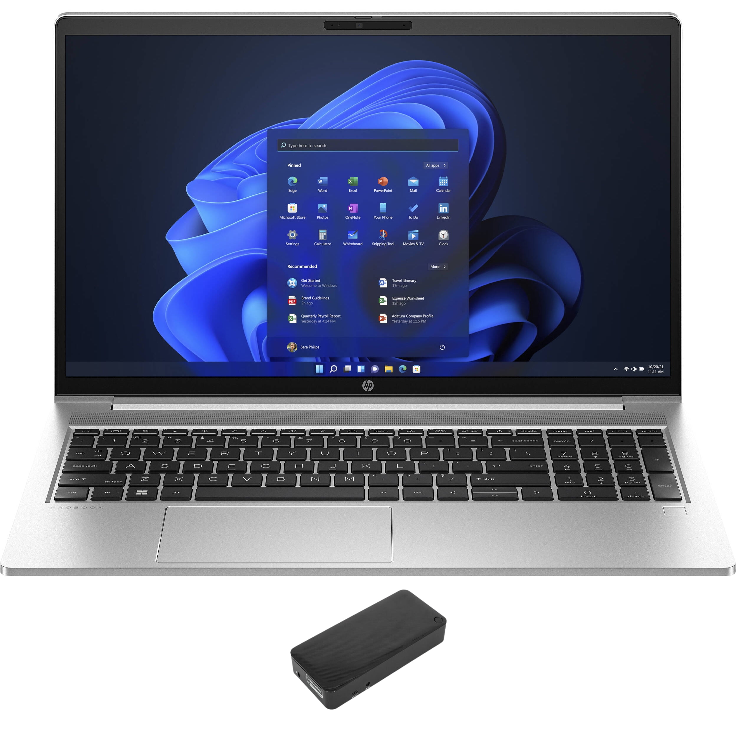 HP ProBook 455 G10 Home/Business Laptop (AMD Ryzen 5 7530U 6-Core, 15 ...