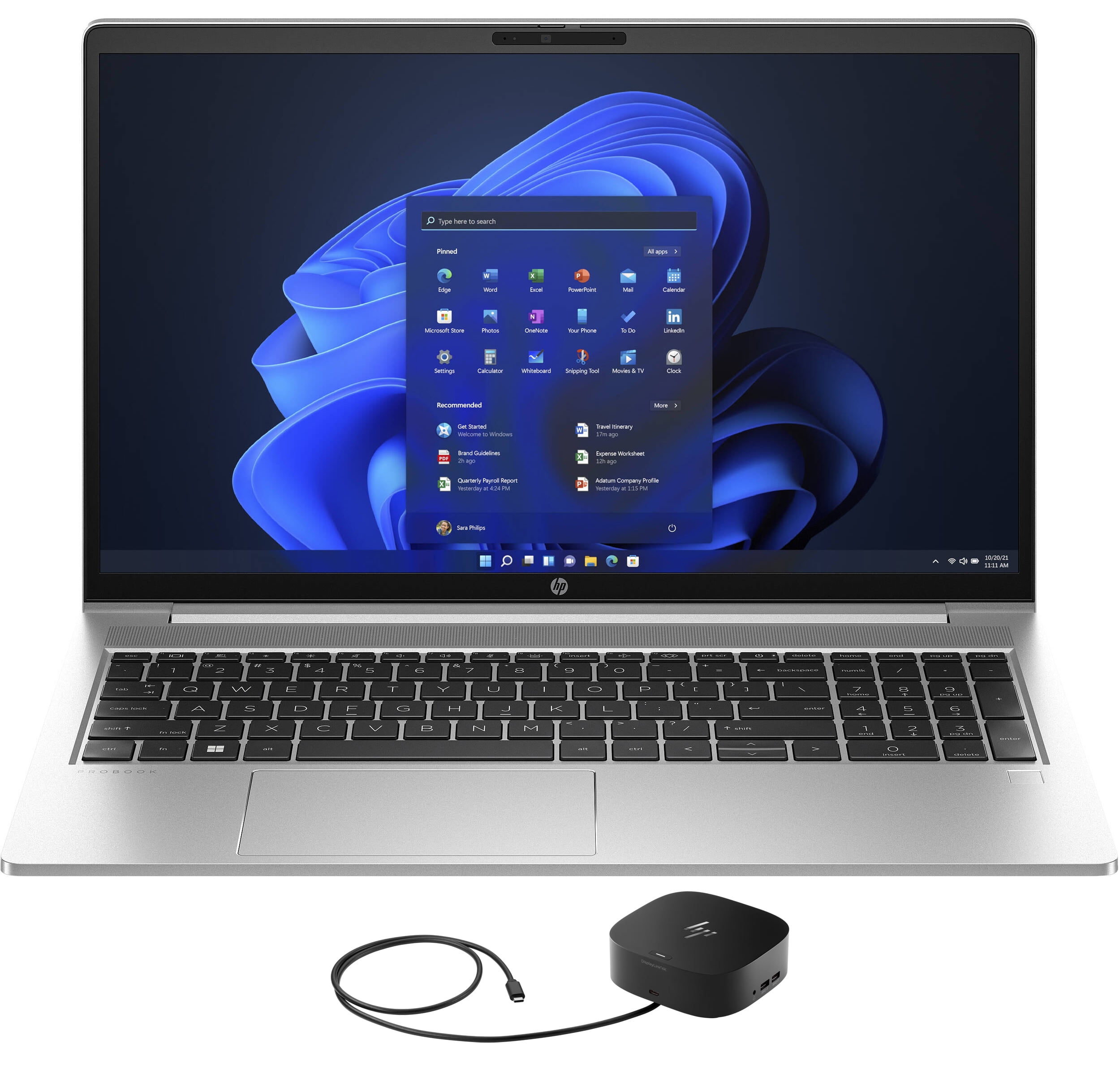 HP ProBook 455 G10 Home/Business Laptop (AMD Ryzen 5 7530U 6-Core, 15 ...