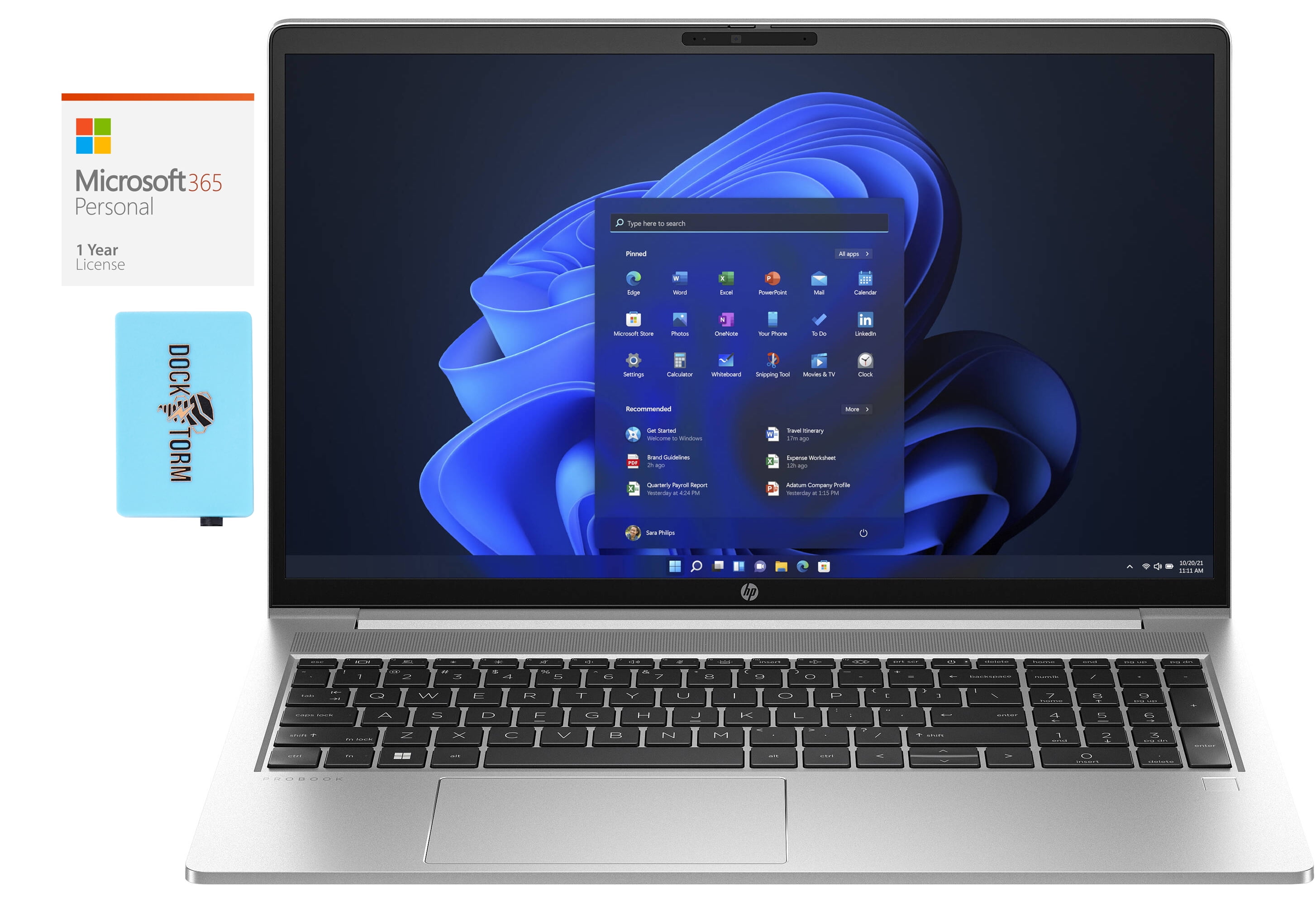 HP ProBook 455 G10 Home/Business Laptop (AMD Ryzen 5 7530U 6-Core, 15 ...