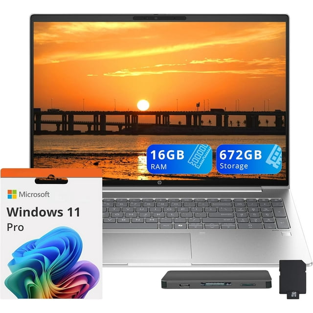 HP ProBook 460 G11 16" WUXGA Business Laptop, Intel Ultra 5 125U, 16GB ...