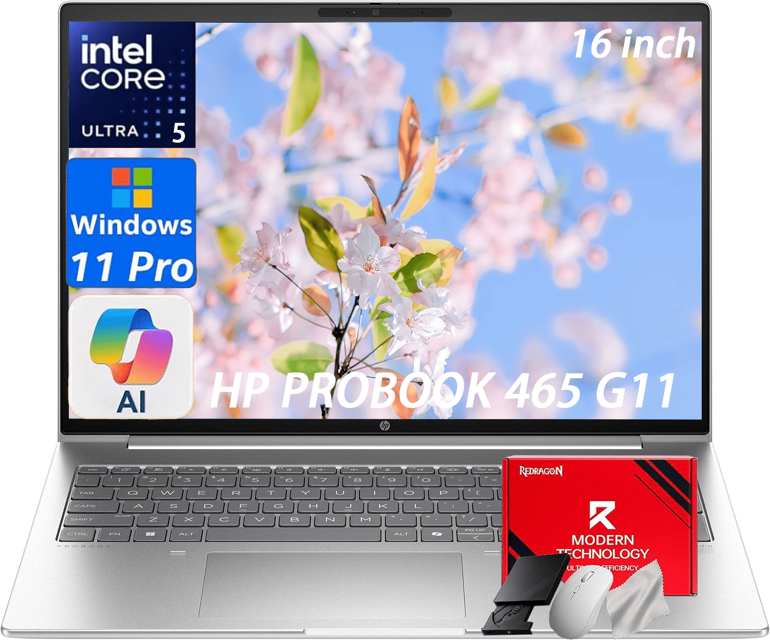 HP ProBook 460 G11 Business Laptop, Intel Core Ultra 5 125U (Beats i7 ...