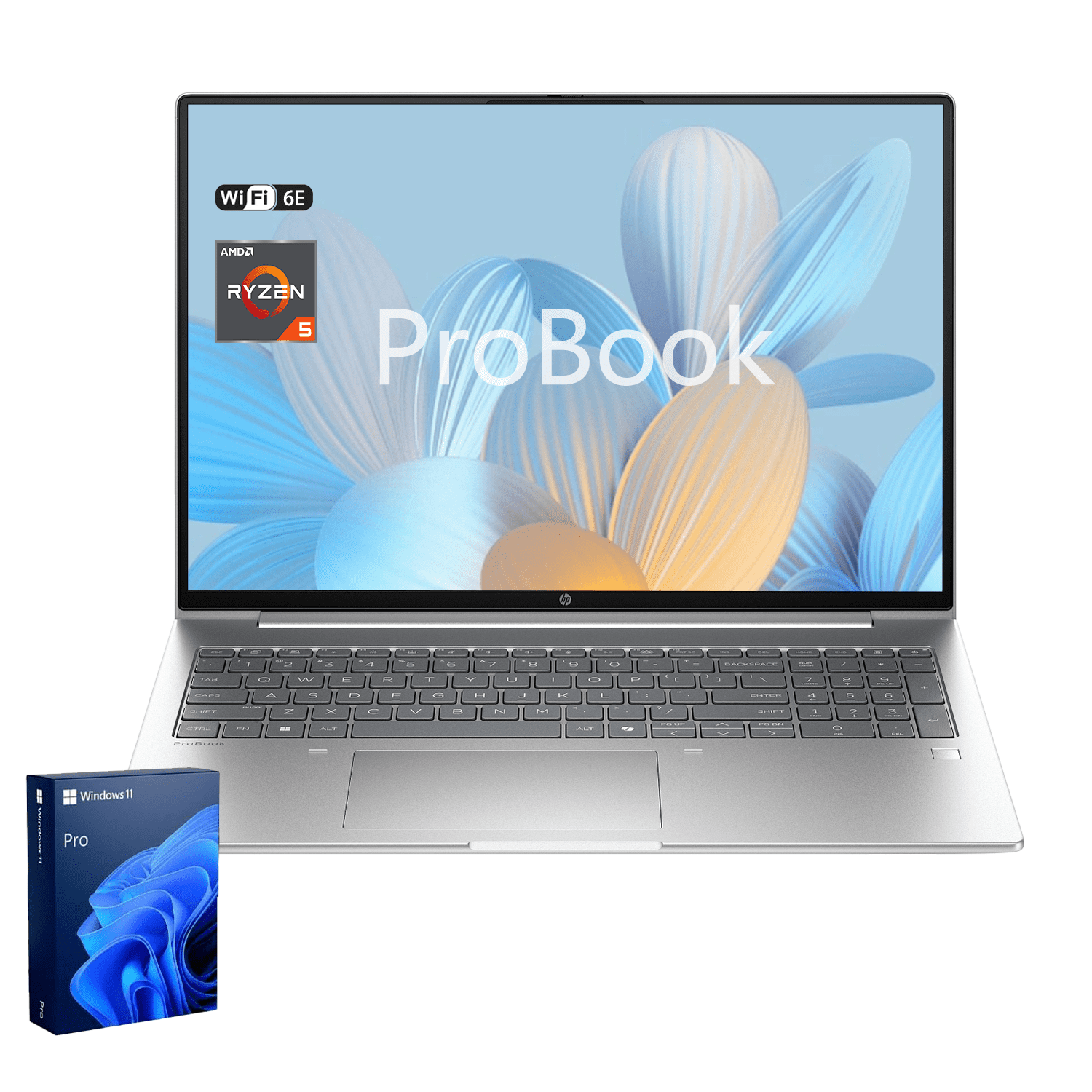 HP ProBook 465 G11 Business Laptop, 16" FHD+, AMD Ryzen 5 7535U, 32GB ...