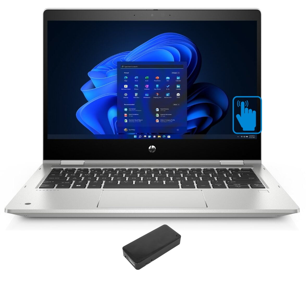 HP ProBook x360 435 G9 Home/Business 2-in-1 Laptop (AMD Ryzen 7 PRO ...