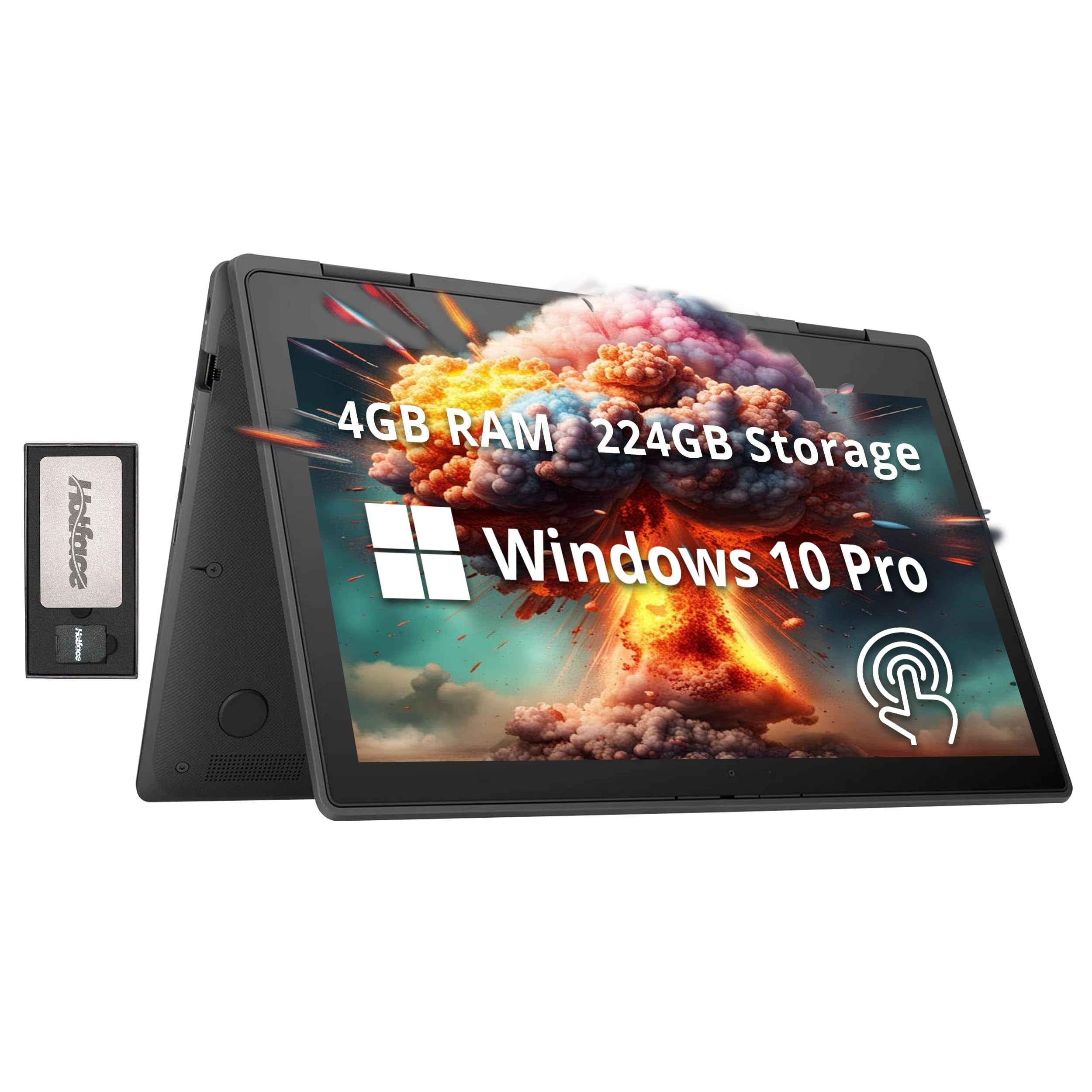 HP ProBook x360 G5 11.6" Touchscreen 2-in-1 Laptop, Intel Celeron N4020 ...