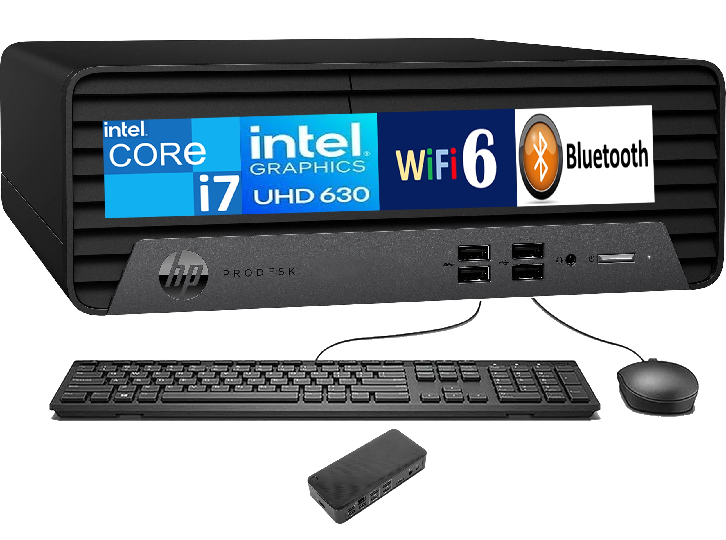 HP ProDesk 400 G7 Mini Desktop (Intel i7-10700, Intel UHD 630, 32GB ...