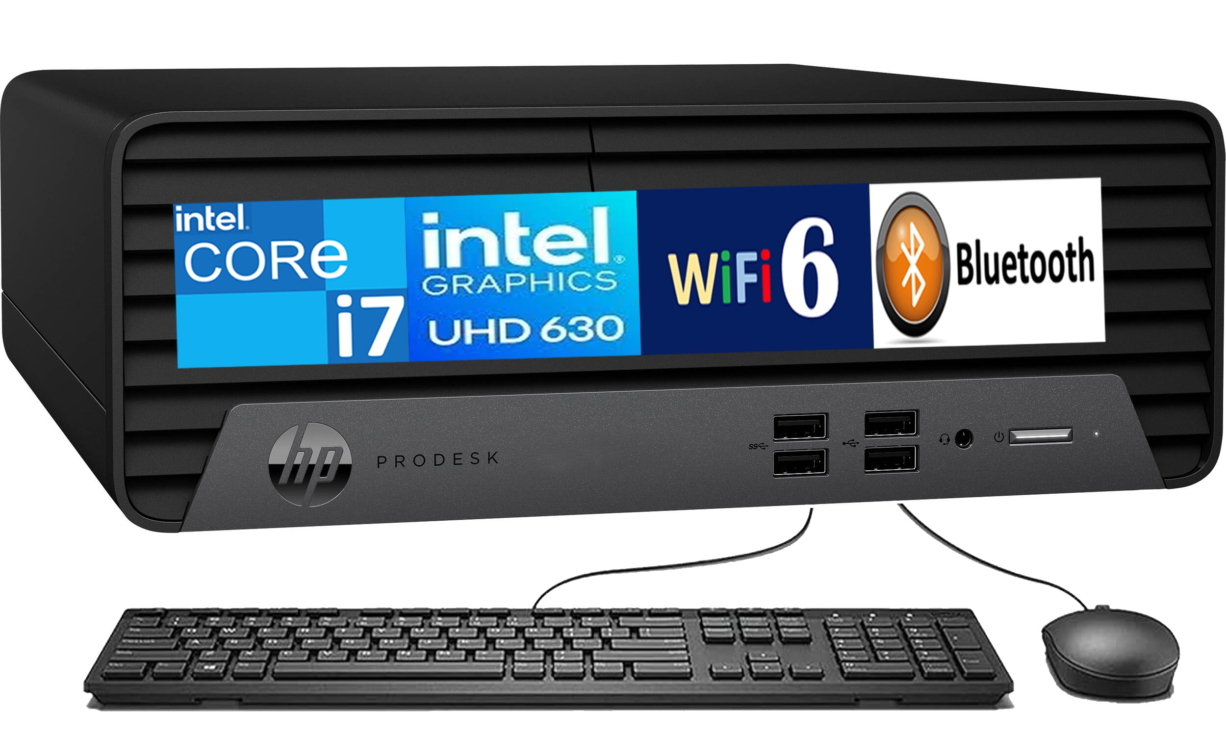 HP ProDesk 400 G7 Mini Desktop (Intel i7-10700, Intel UHD 630, 64GB ...