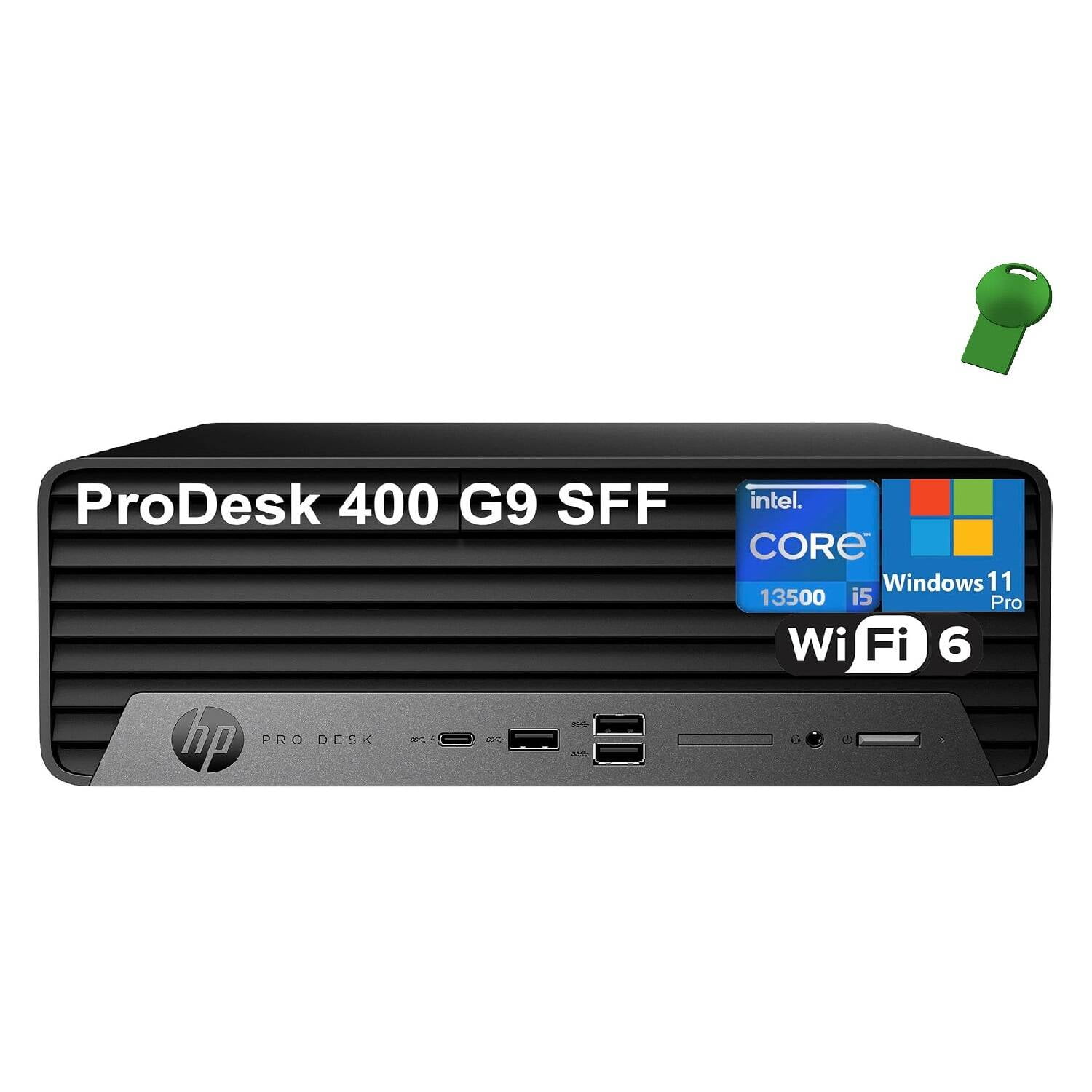 HP ProDesk 400 G9 SFF Business Desktop Computer, 13th Gen Intel 14-Core ...