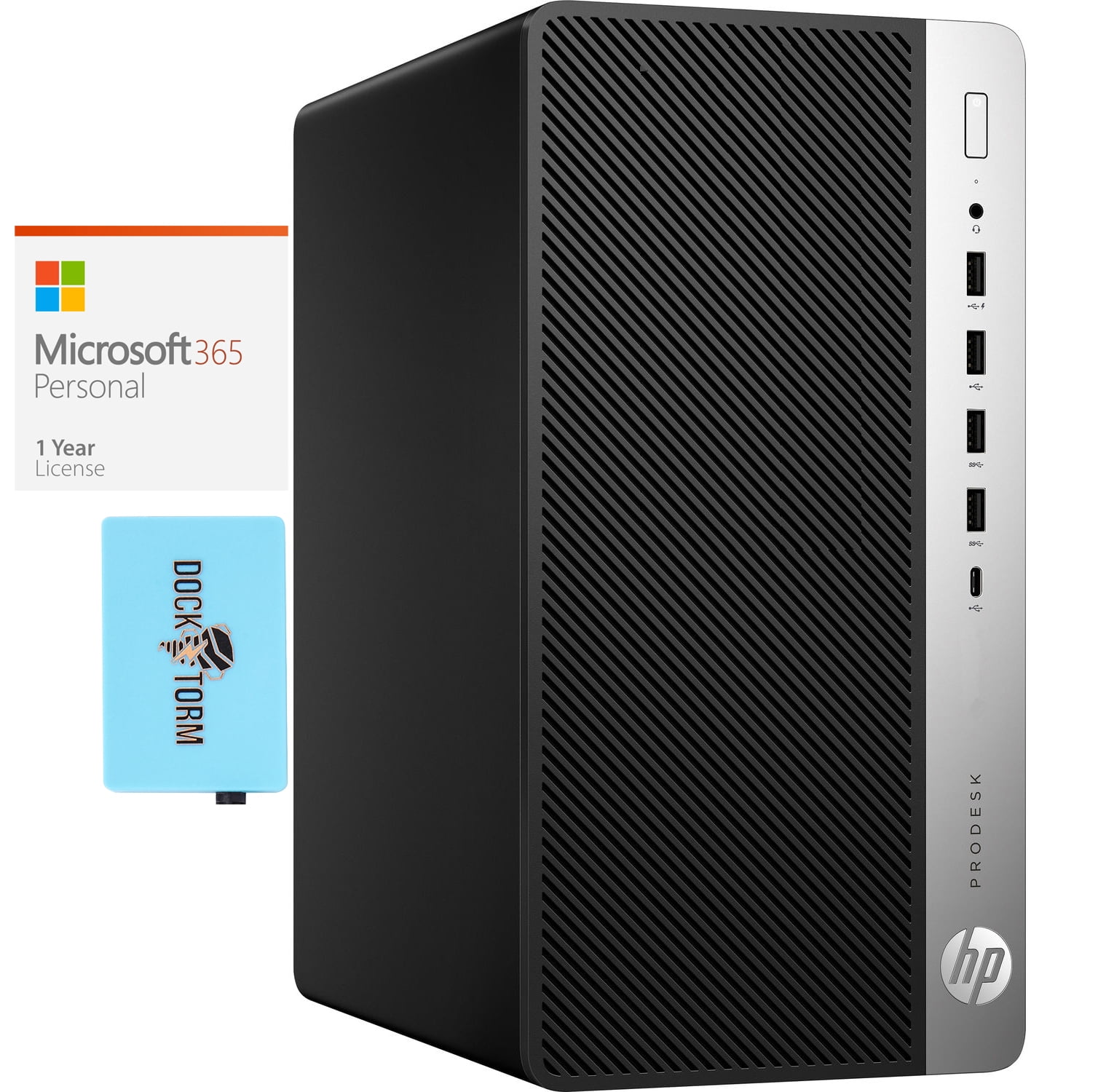 HP ProDesk 600 G5 Home/Business Desktop (Intel i7-9700 8-Core, AMD RX ...
