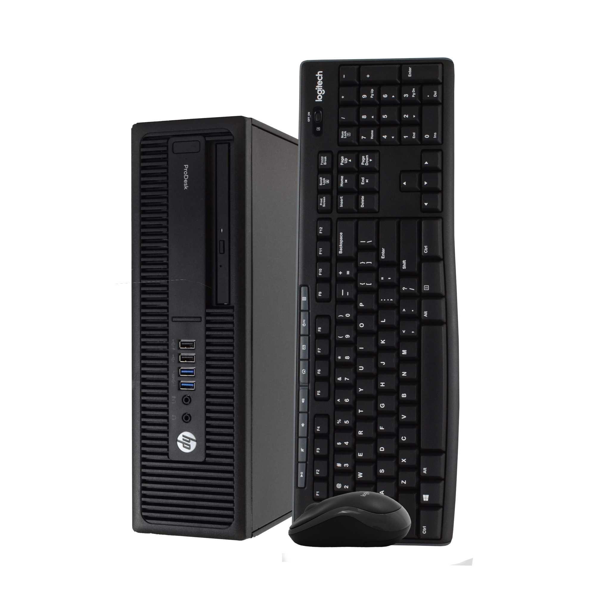 HP ProDesk 600G2 Desktop Computer PC, Intel Quad-Core i5, 500GB NVME ...