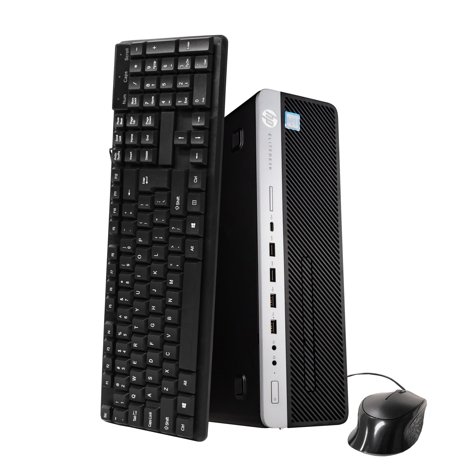 Pre-Owned HP ProDesk 600G3 Desktop Computer PC, Intel Quad-Core i5 ...
