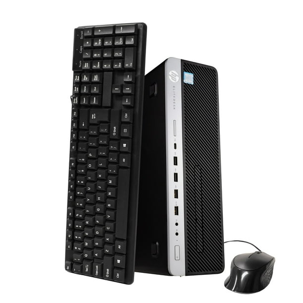 Pre-Owned HP ProDesk 600G3 Desktop Computer PC, Intel Quad-Core i5 ...