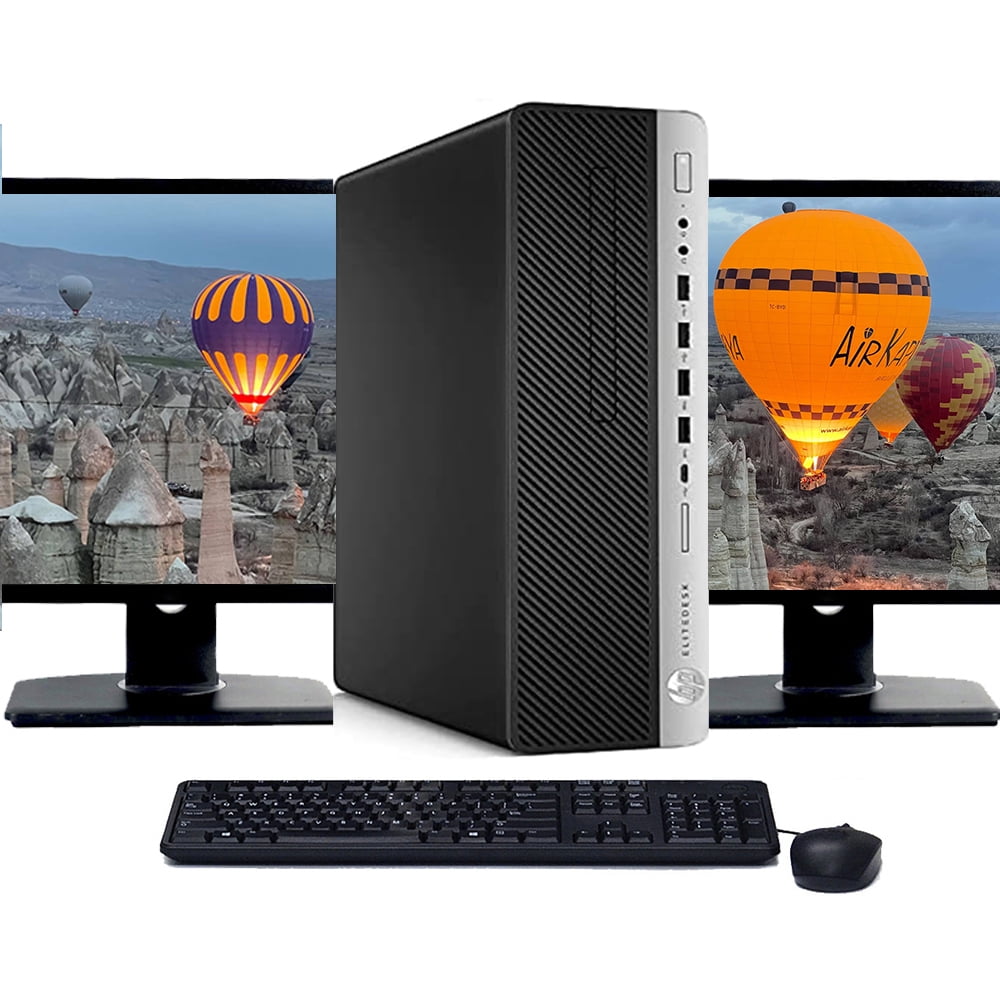 HP ProDesk G5 Windows 11 Desktop Computer Intel Quad-Core i3-8100 CPU ...