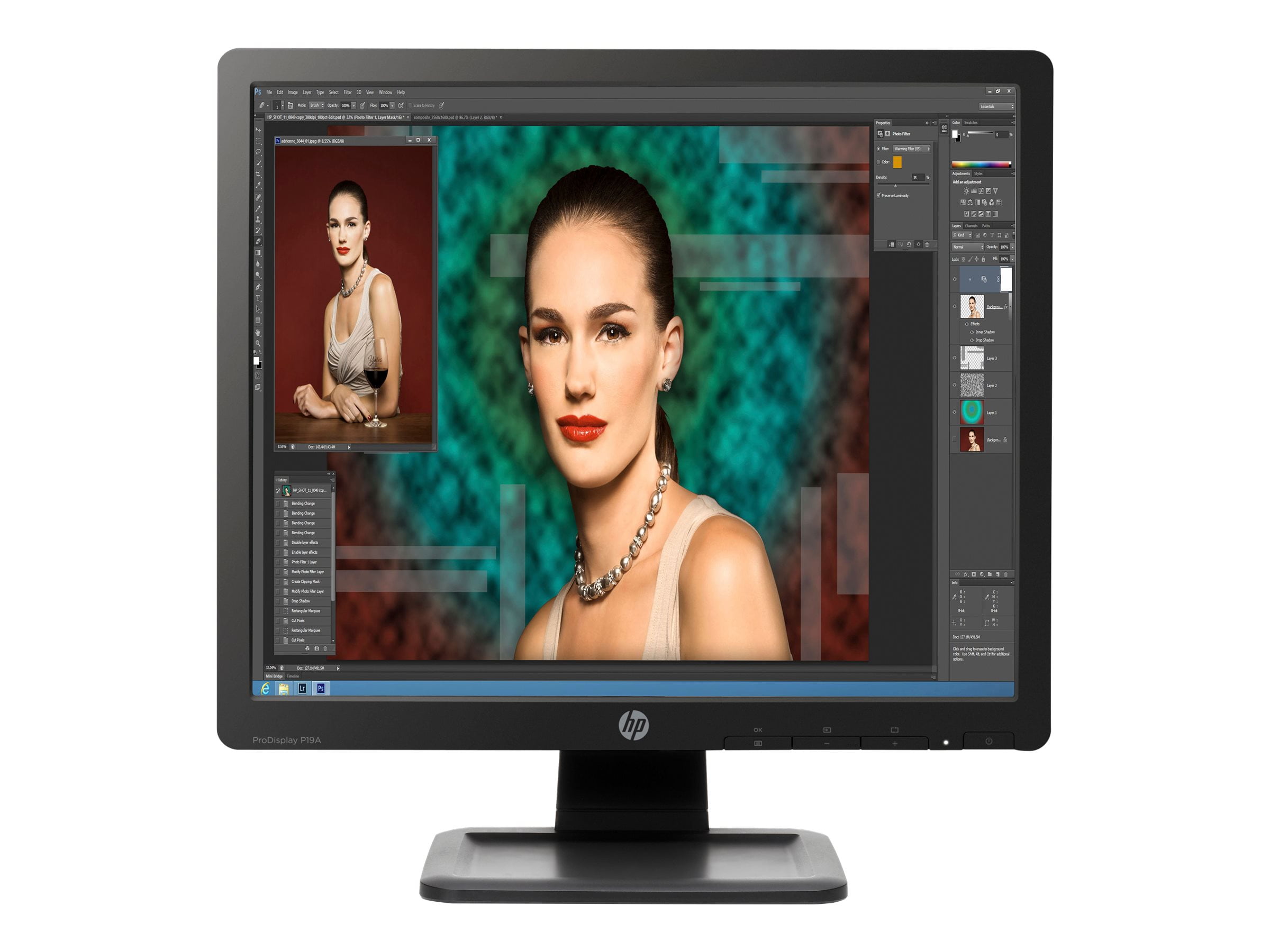 HP ProDisplay P19A - LED monitor - 19" - Smart Buy - Walmart.com