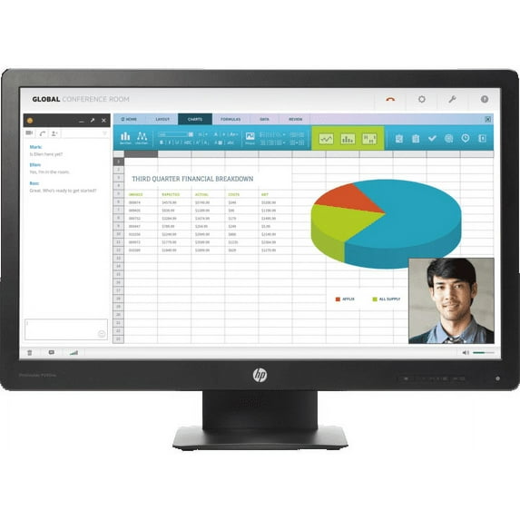 HP ProDisplay P240va - LED monitor - 23.8" - Smart Buy - Walmart.com
