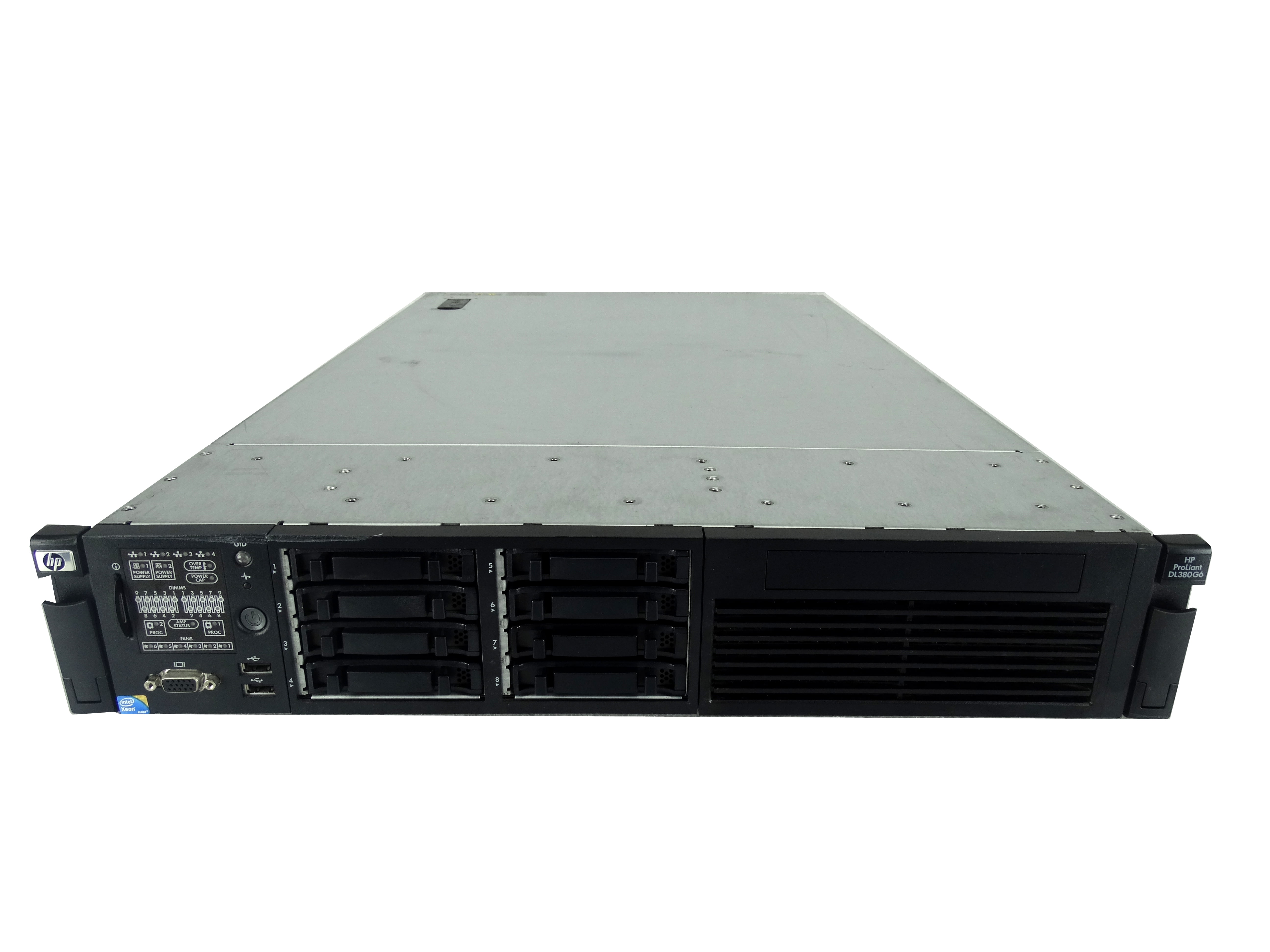 The HP ProLiant DL380 G6 2U Server, 2x Xeon X5550 2.66GHz Quad Core ...