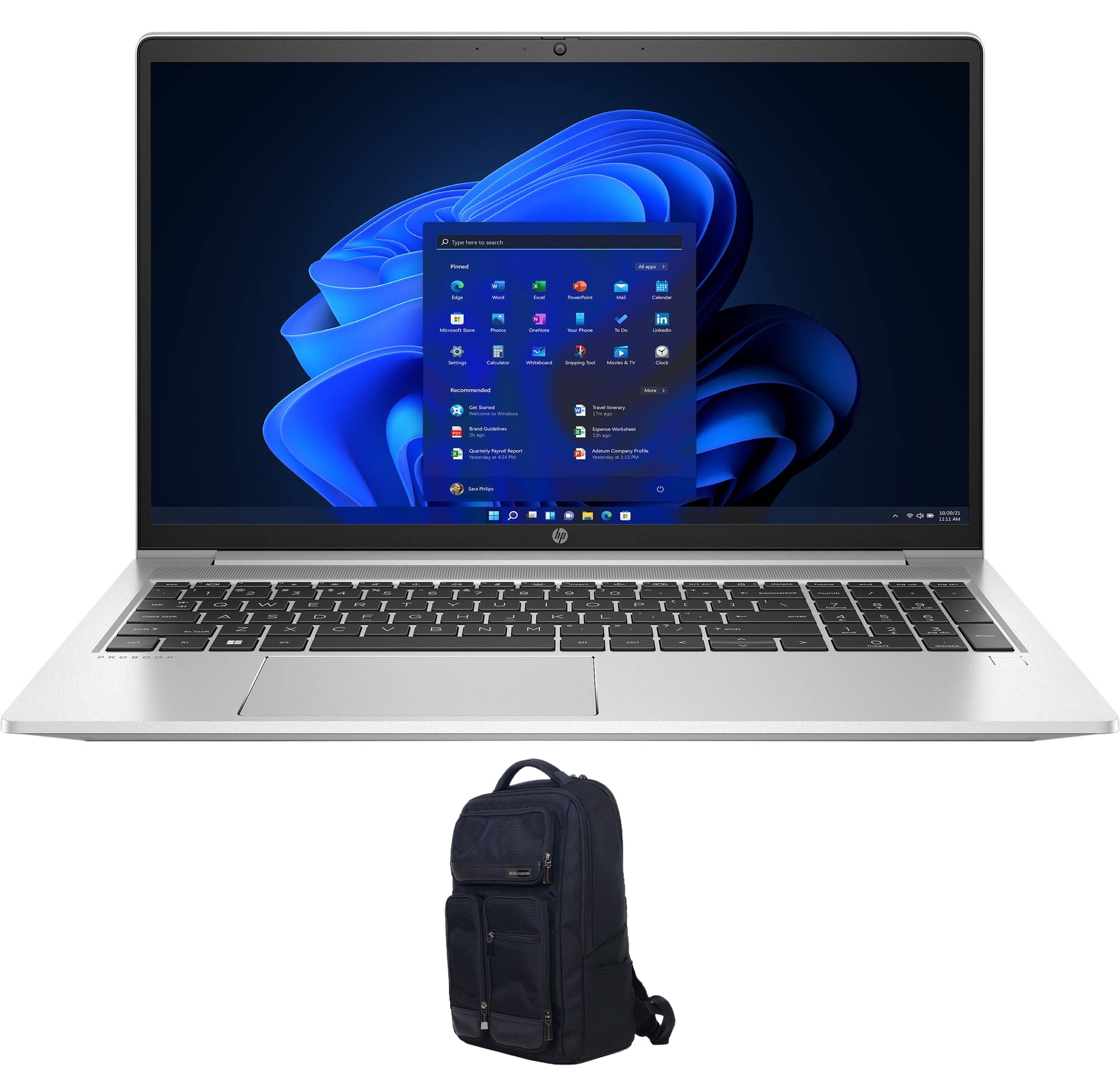 HP Probook 455 G9 Home/Business Laptop (AMD Ryzen 5 5625U 6-Core, 15.6in 60Hz Full HD (1920x1080 ...