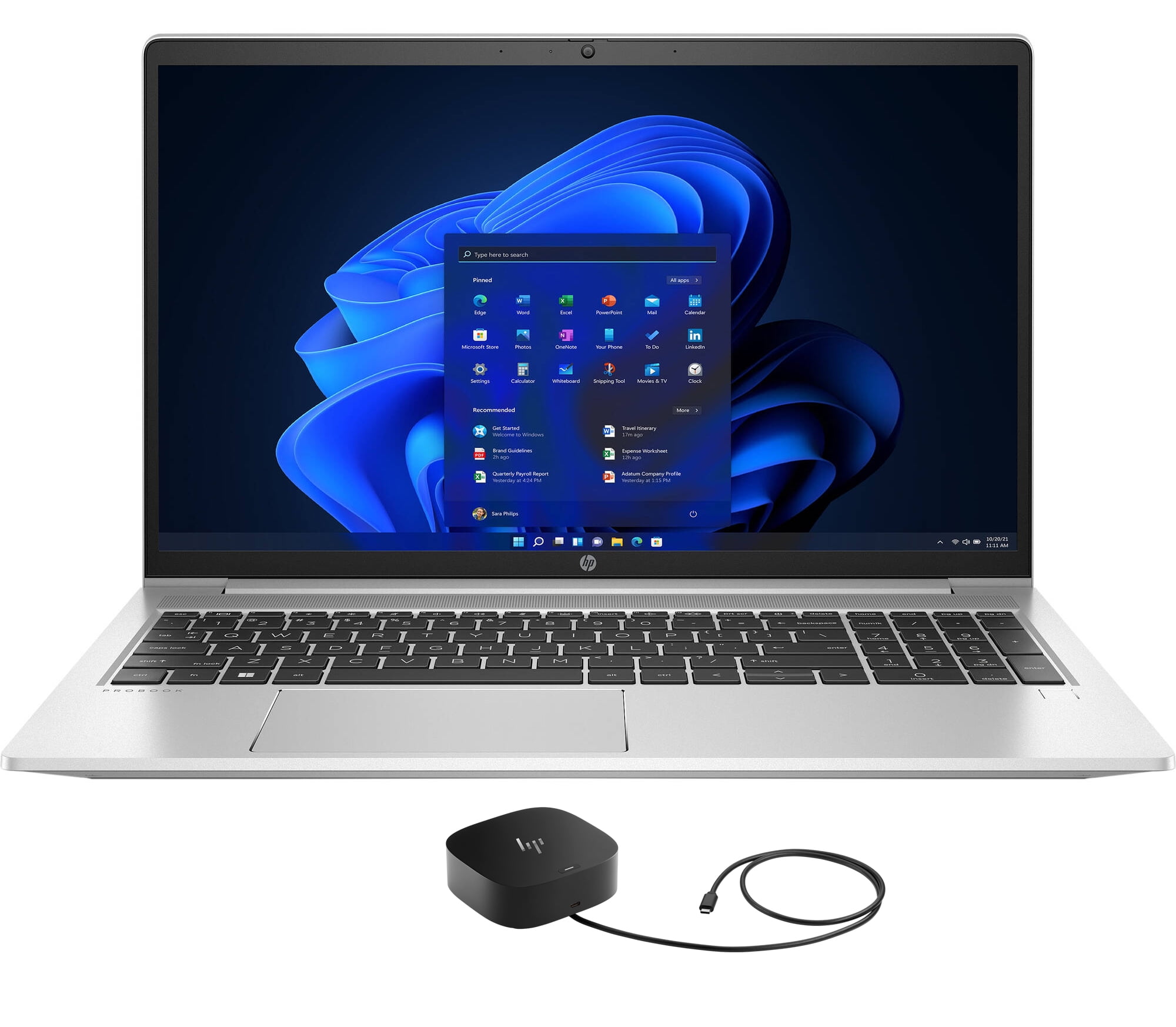 HP Probook 455 G9 Home/Business Laptop (AMD Ryzen 5 5625U 6-Core, 15 ...