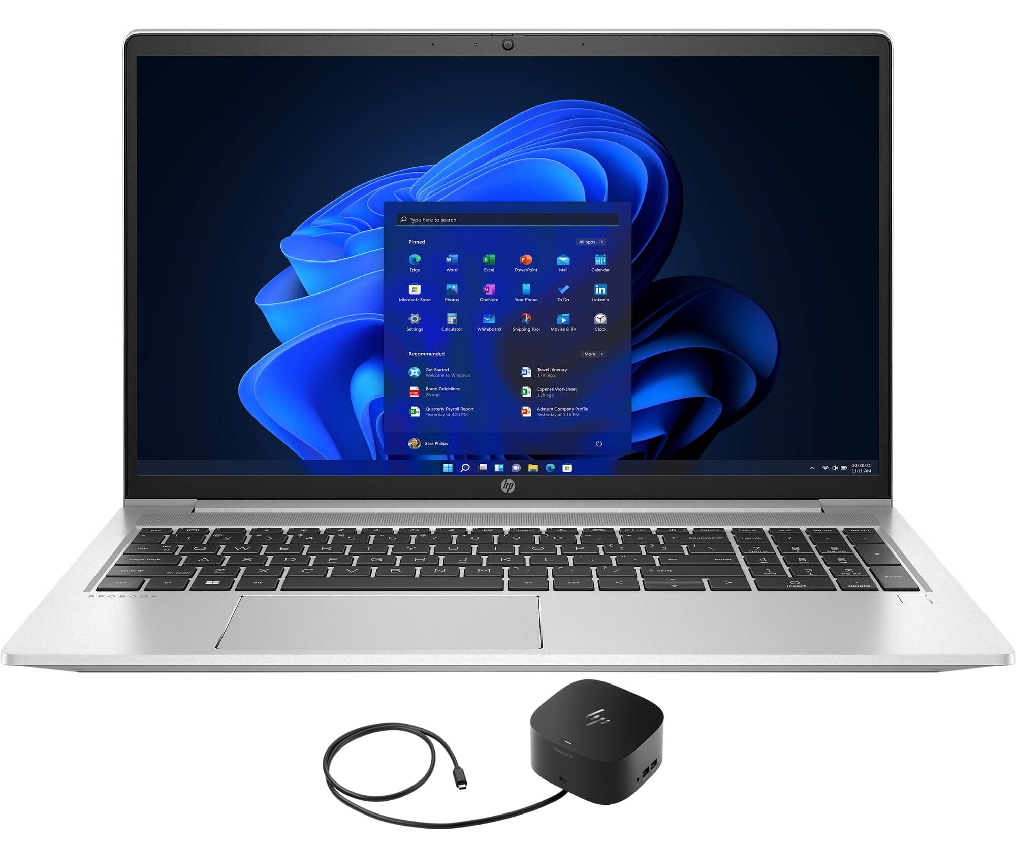 HP Probook 455 G9 Home/Business Laptop (AMD Ryzen 5 5625U 6-Core, 15 ...