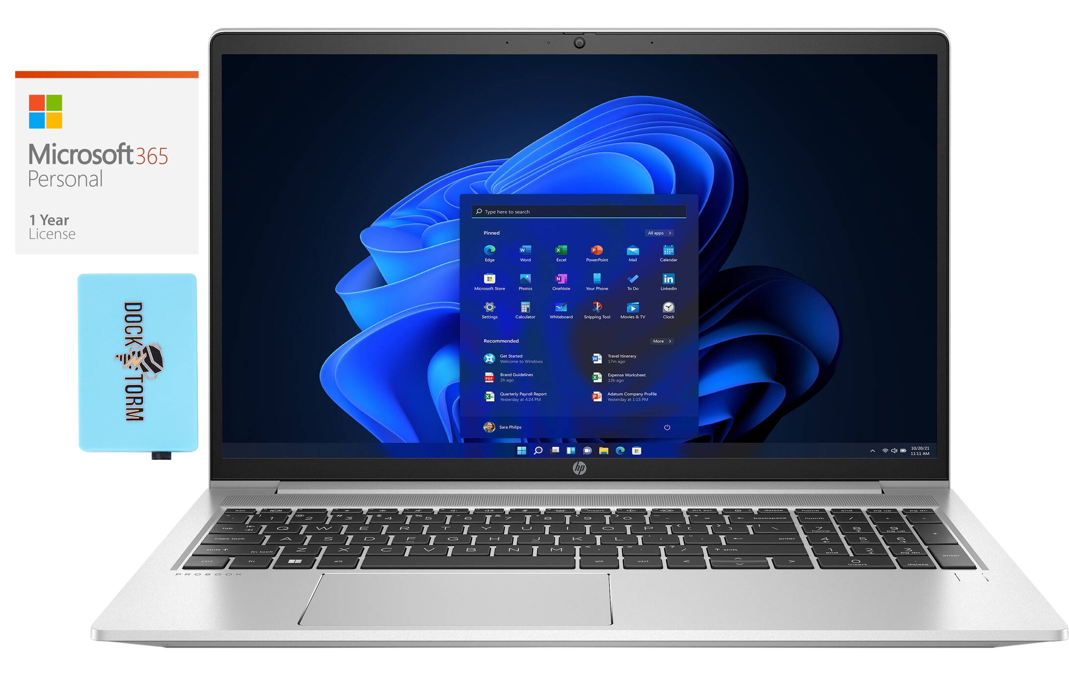 HP Probook 455 G9 Home/Business Laptop (AMD Ryzen 5 5625U 6-Core, 15 ...