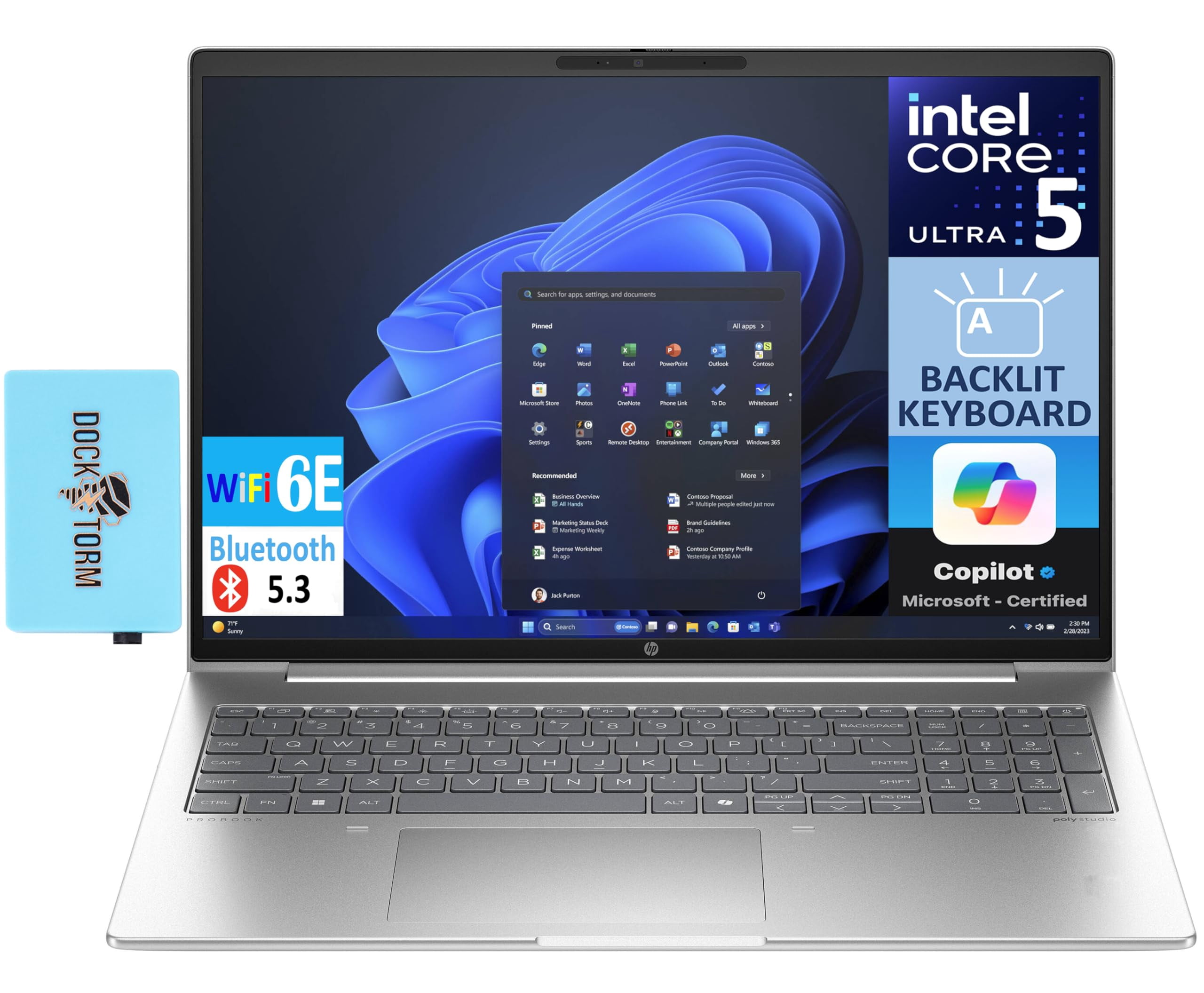 HP Probook 460 G11(Replace 450) Laptop 16.0" FHD+ Display (Intel Ultra ...