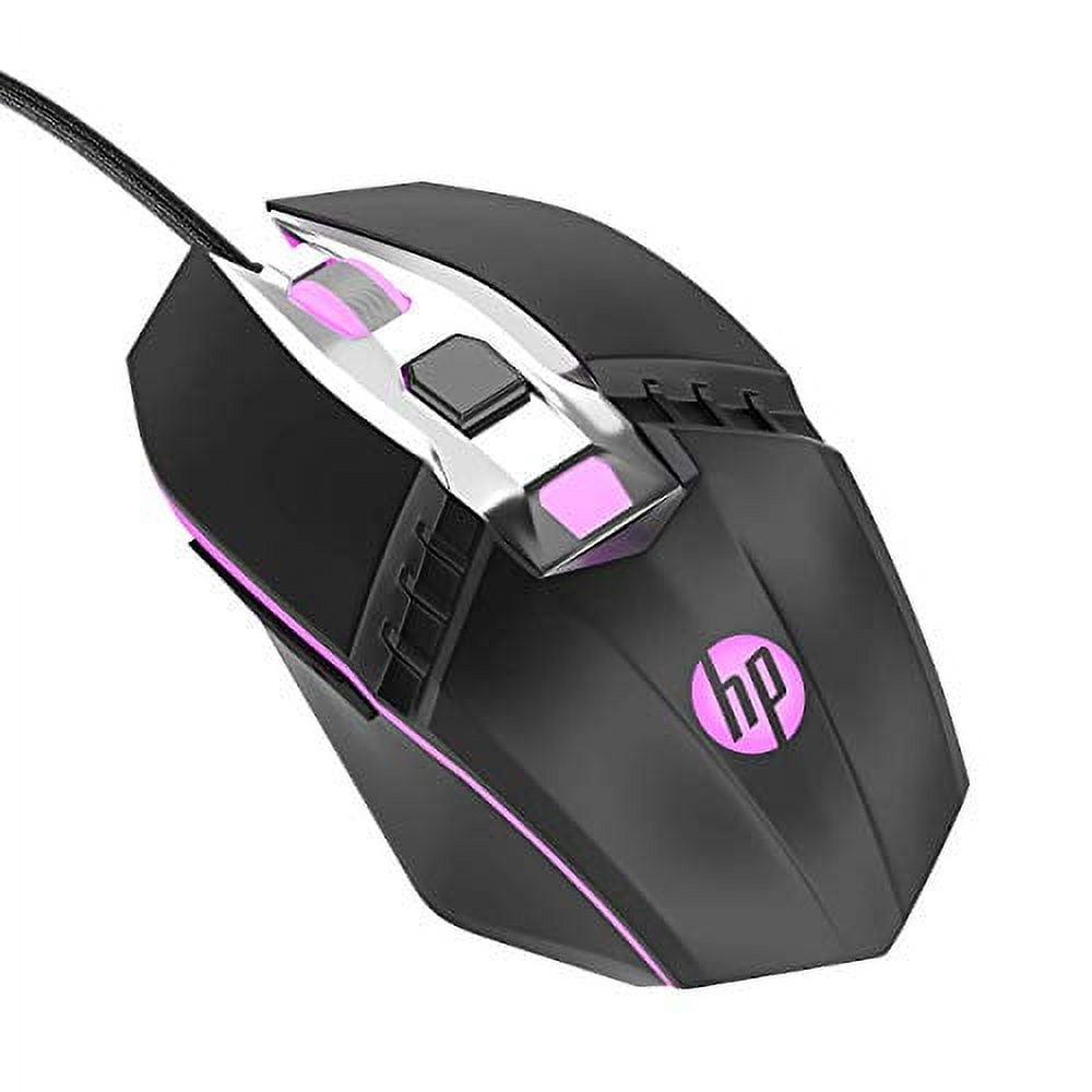 HP RGB Wired Gaming Mouse, Adjustable DPI, Programmable Buttons with ...