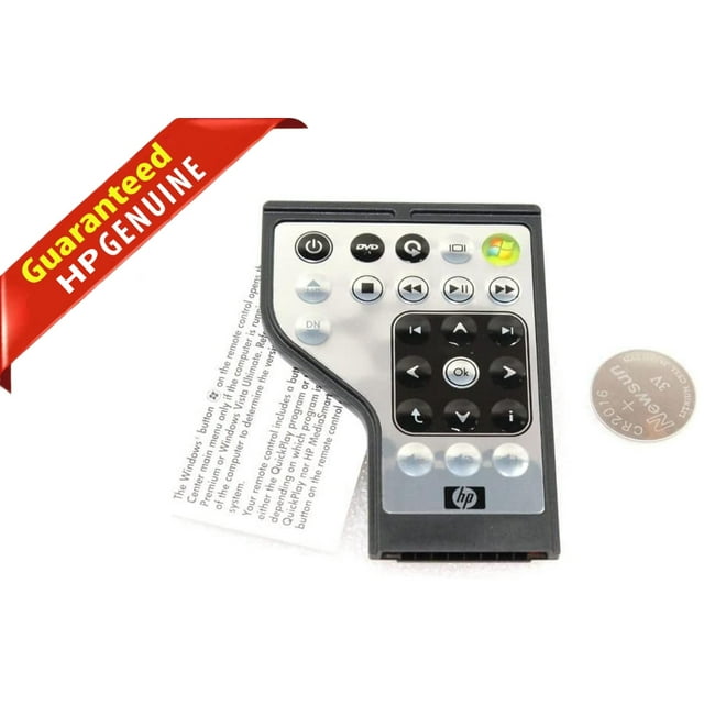 HP Remote Control For Pavilion Dv4 Dv5 Dv6 Dv7 Dv8 Series w/Battery ...