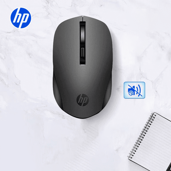 HP S1000 Plus Quiet Wireless Mouse, Dual Bluetooth & 2.4GHz, Quiet ...