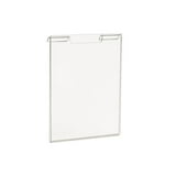 HP-SG57V 5.5 x 7 in. Acrylic Vertical for Slatwall & Gridwall - Clear ...