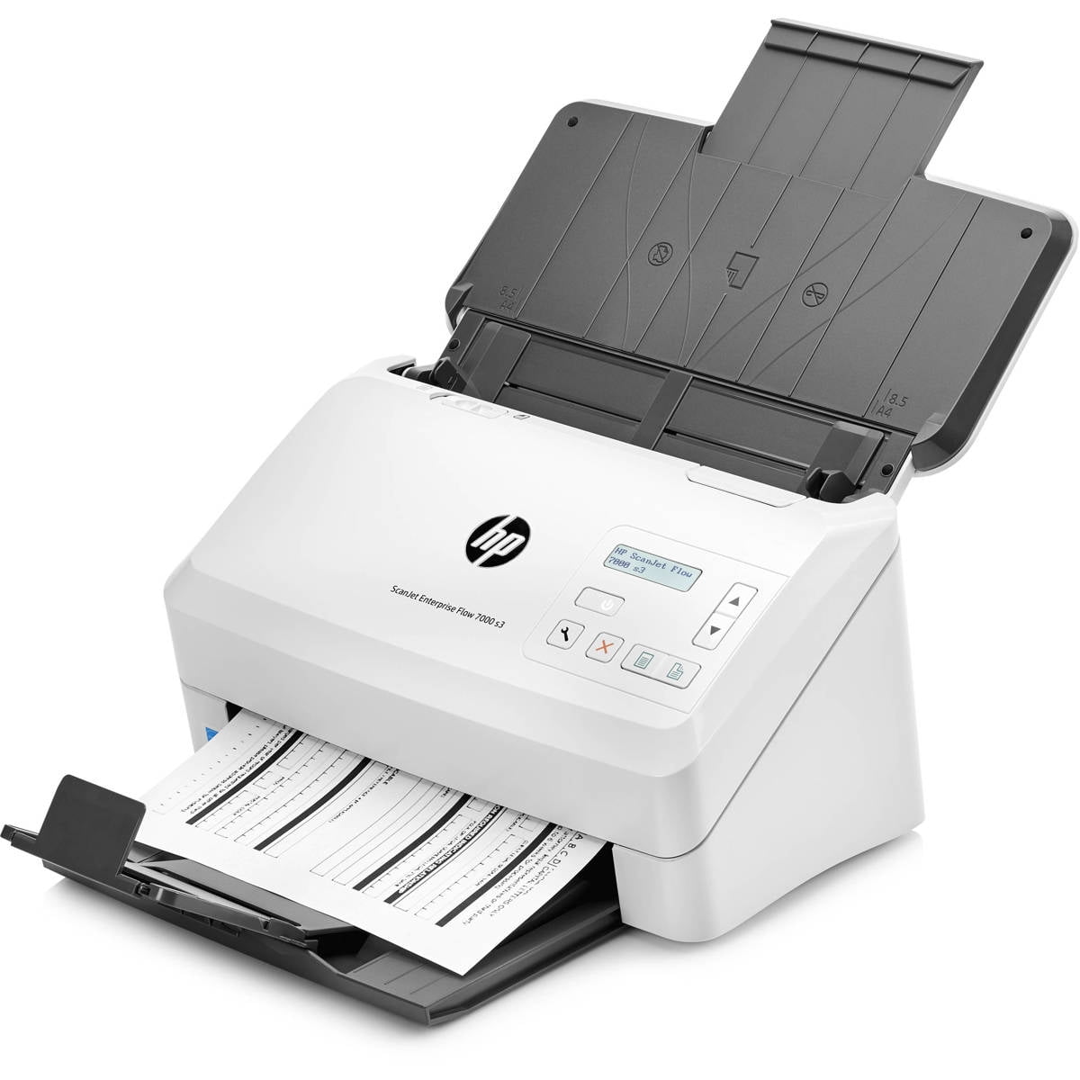 HP ScanJet Enterprise Flow 7000 s3 Sheet-Feed Document Scanner, 600 dpi ...