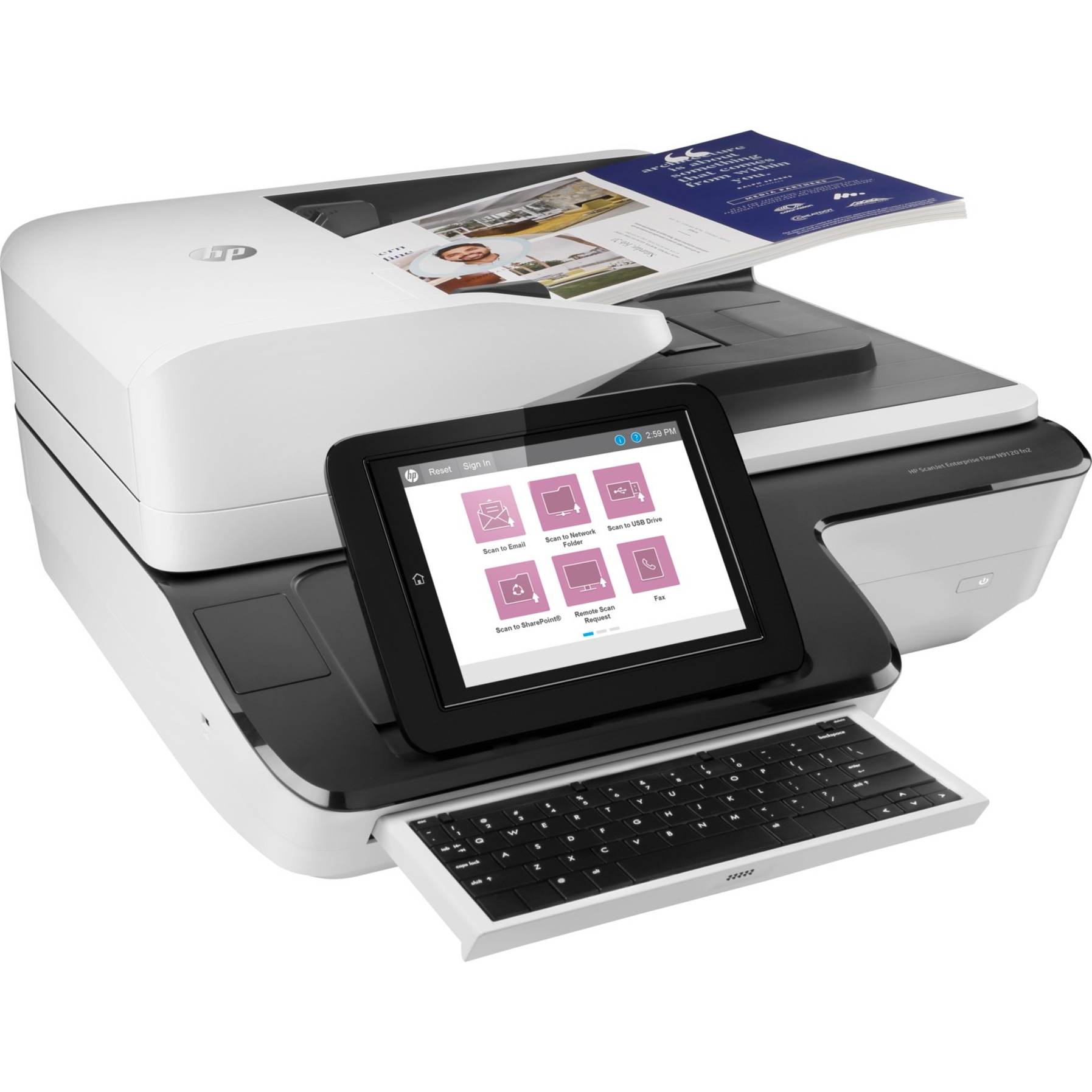 HP Scanjet N9120 Sheetfed Scanner, 600 dpi Optical - Walmart.com