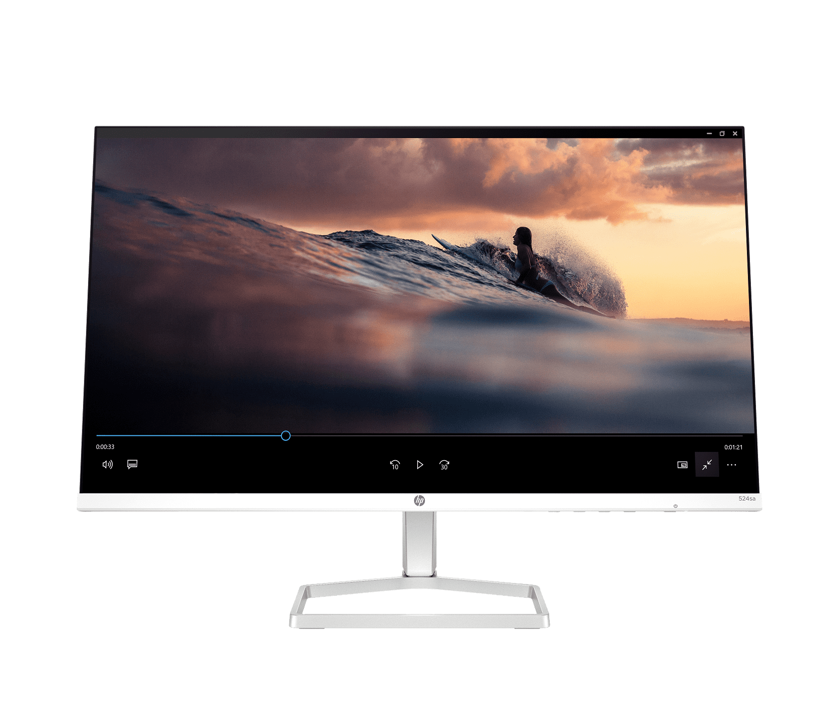 HP Series 5 23.8 inch FHD Monitor with Speakers - 524sa 23.8" FHD (1920 ...