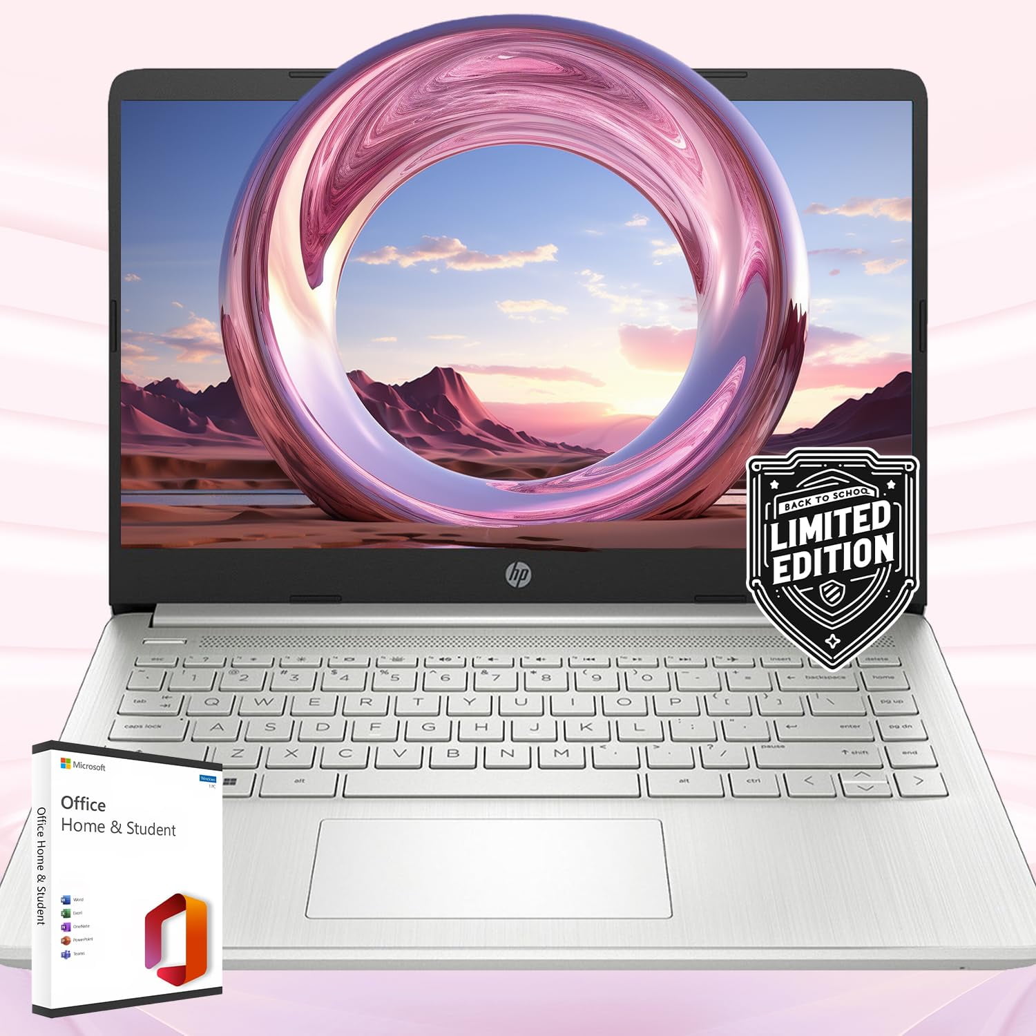 HP Slim 14 HD Laptop • Back to School Limited Edition with 1 Year ...