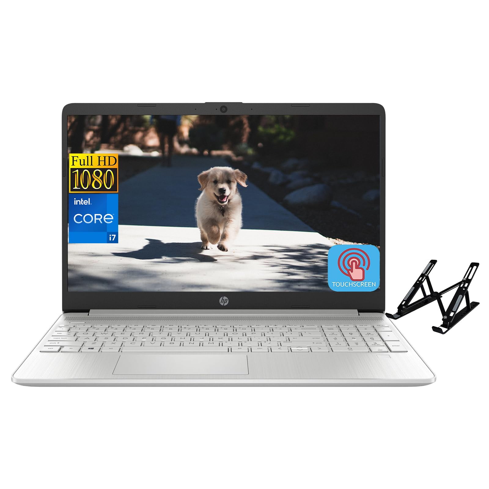 HP Slim Touchscreen Business Laptop - 15.6" FHD Touch Display, Intel ...