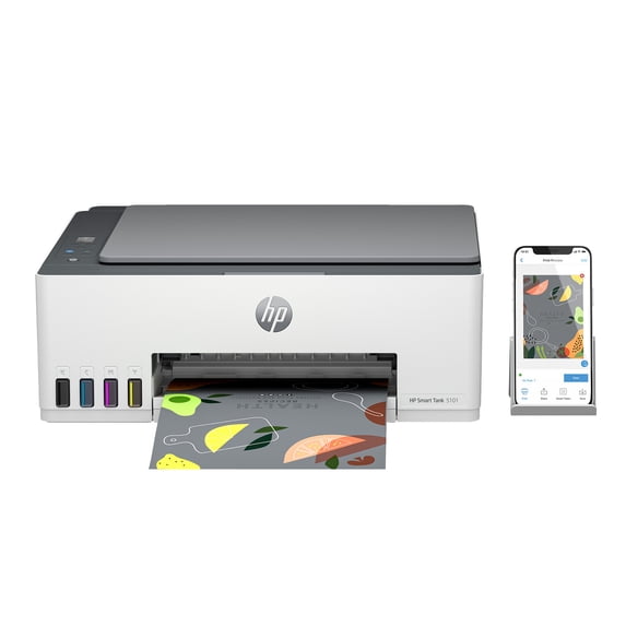 HP Smart Tank 5101 Multifunction Wireless All-in-One Printer for Home ...