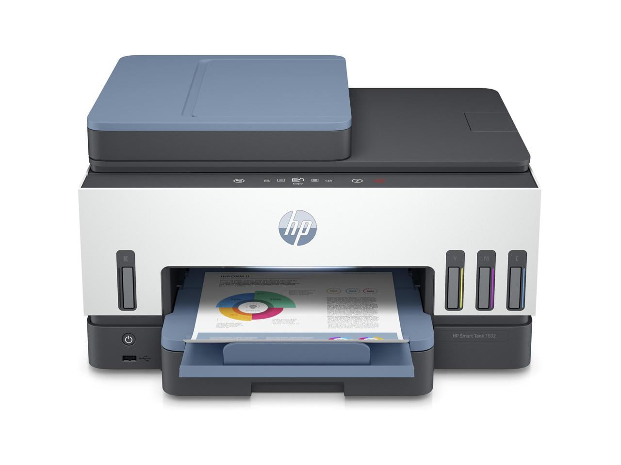 HP 2H0B9A#B1H Smart Tank Wireless All-in-One Home Office Printer with ...