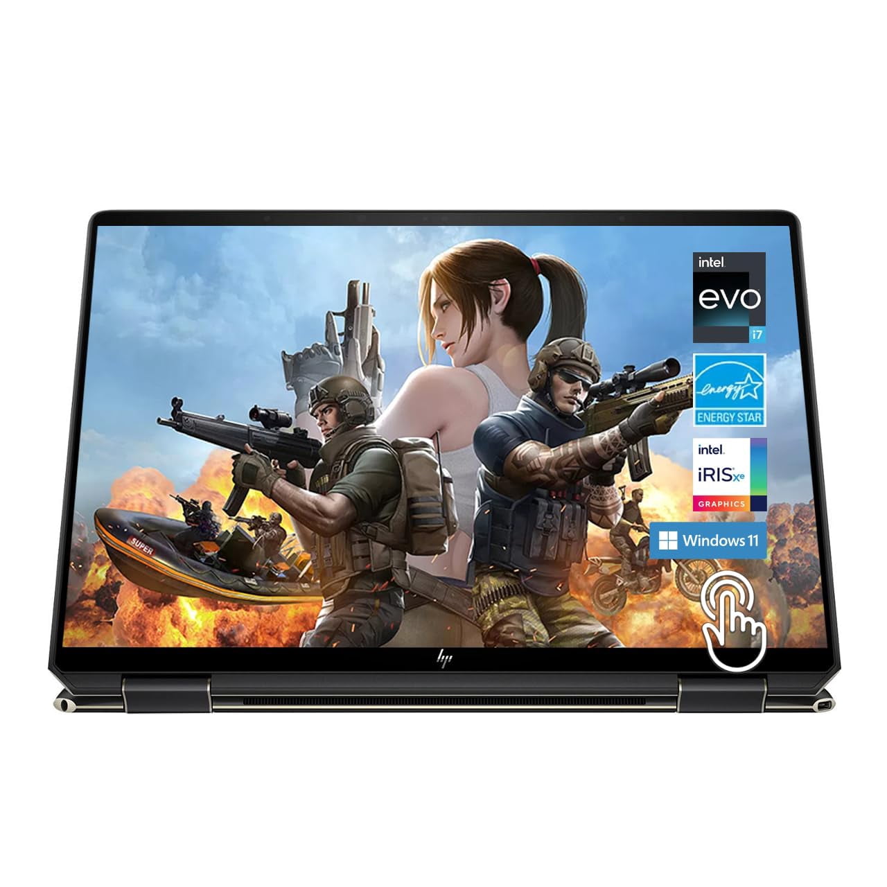 HP Spectre 13.5 inches Wide Ultra XGA+ IPS Touchscreen Laptop, 2-in-1 ...
