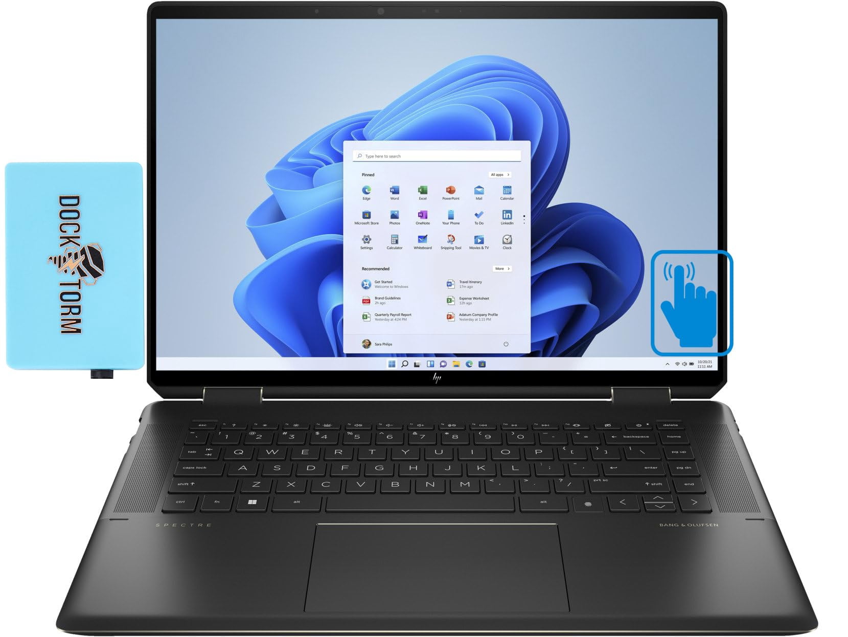 HP Spectre 2-in-1 16.0" 3K+ Touch Laptop (Intel i7-13700H 14-Core, 16GB ...