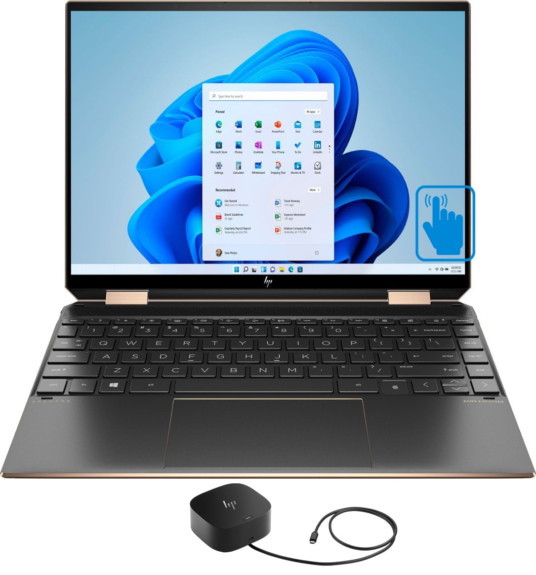 HP Spectre x360 14-ea1023dx Home/Business 2-in-1 Laptop (Intel i7 ...