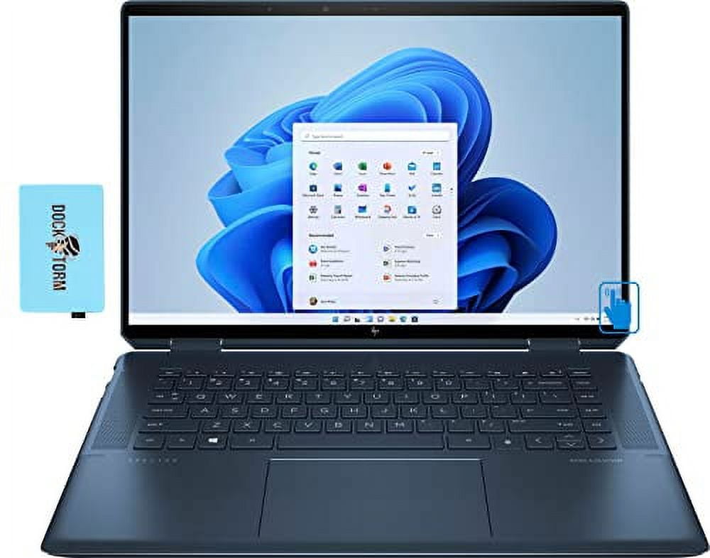 HP Spectre x360-16.0" 60Hz Touch 3072x1920 3K+ IPS Display 2-in-1 Laptop (Intel i7-11390H 4-Core ...