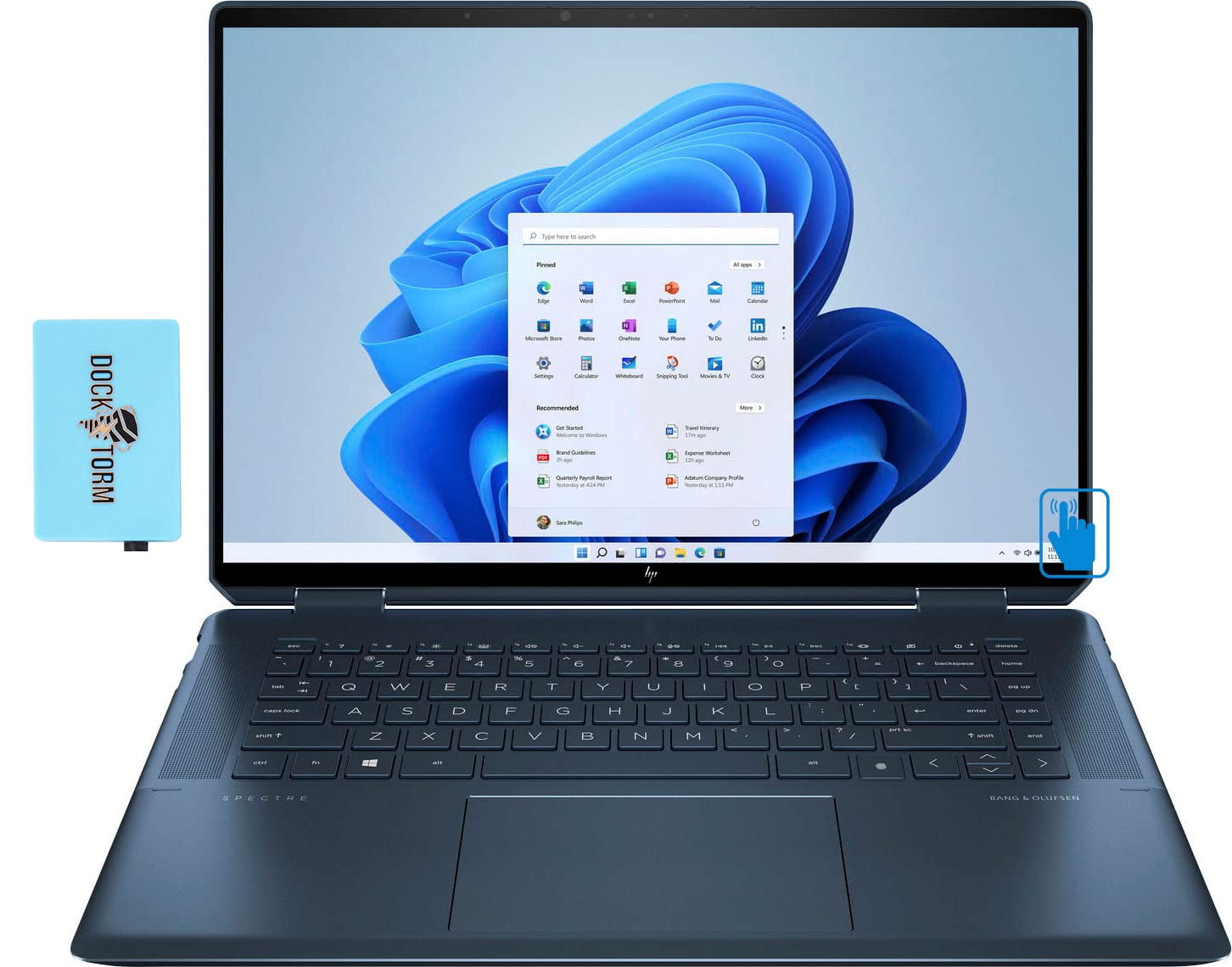 HP Spectre x360-16.0" 60Hz Touch 3072x1920 3K+ IPS Display 2-in-1 ...