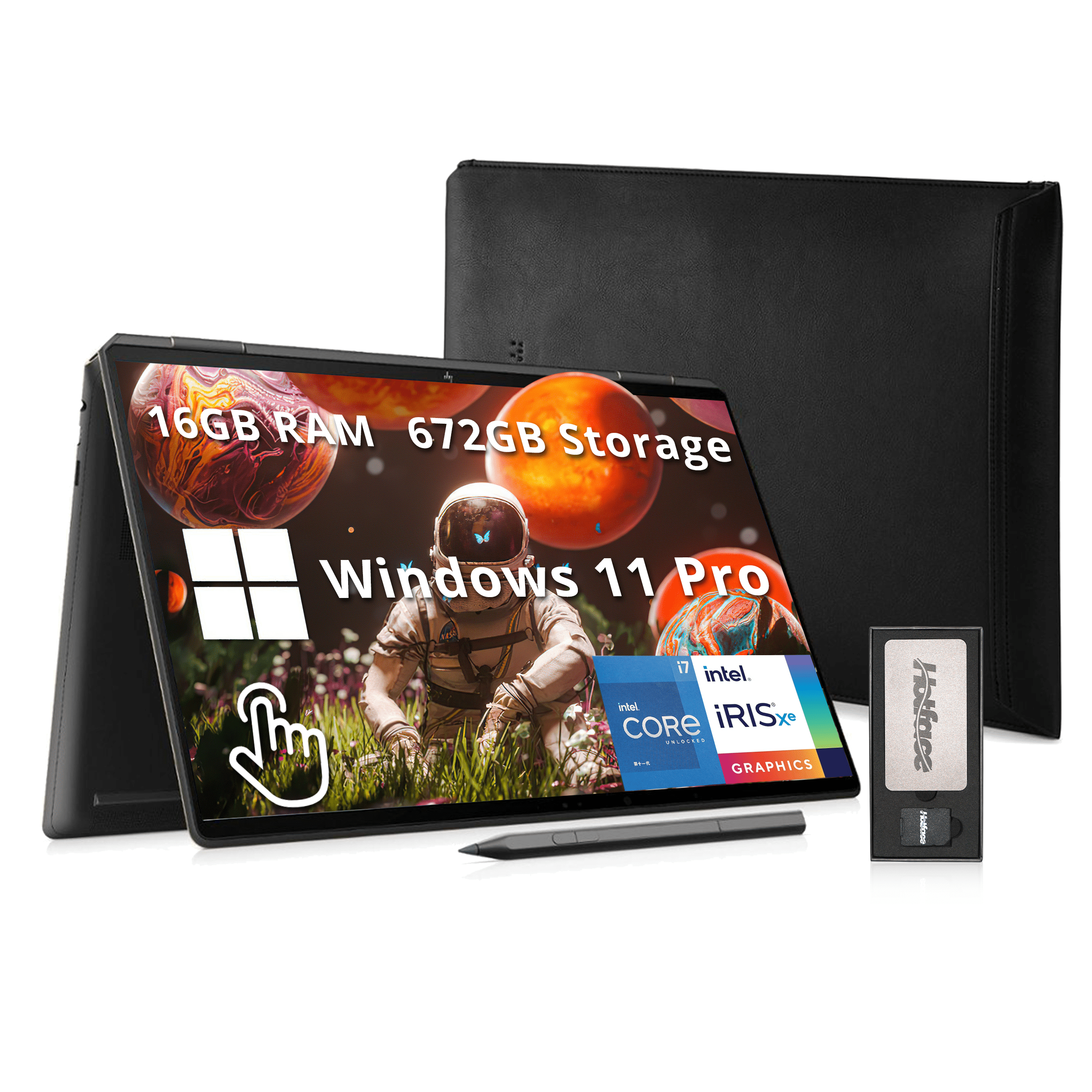 HP Spectre x360 16" 3K+ 2-in-1 Touch Laptop, Intel i7-13700H Processor ...