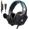 HP USB Gaming Headset, 7.1 Virtual Surround Sound, Noise-Canceling Mic ...