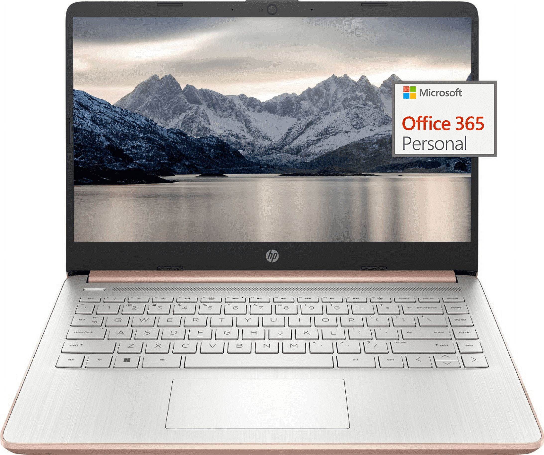 HP Stream 14" HD BrightView Laptop, Intel Celeron N4120, 4GB RAM, 256GB ...